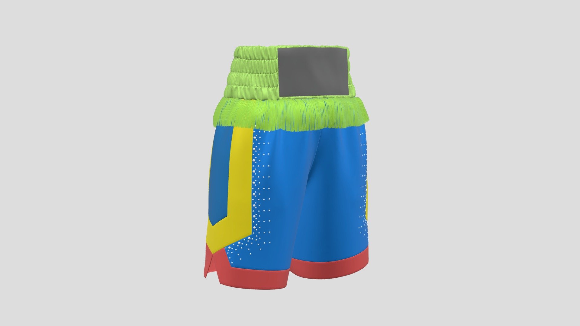 Boxing shorts option 1 - 3D model by headphonizer [aca8269] - Sketchfab