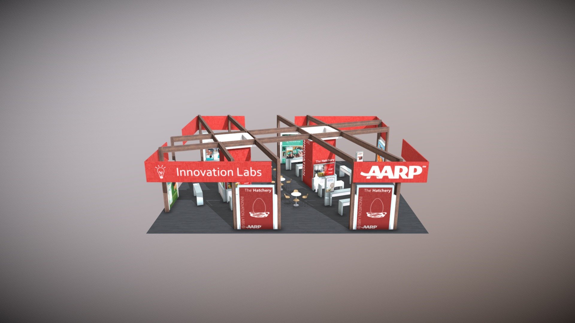 AARP Concept 2 - 3D model by HatchExhibits [acabd94] - Sketchfab