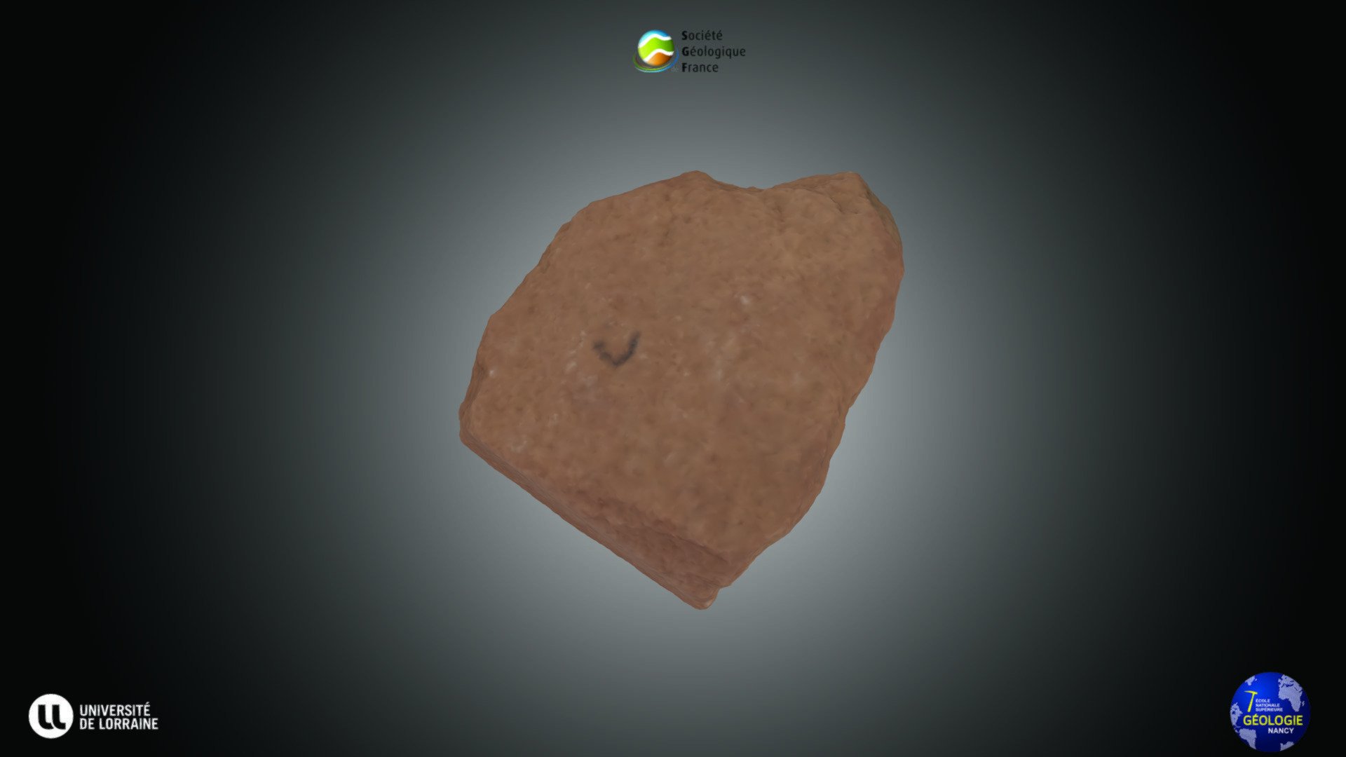 Roche - Grès rouge des Vosges - Download Free 3D model by Société ...