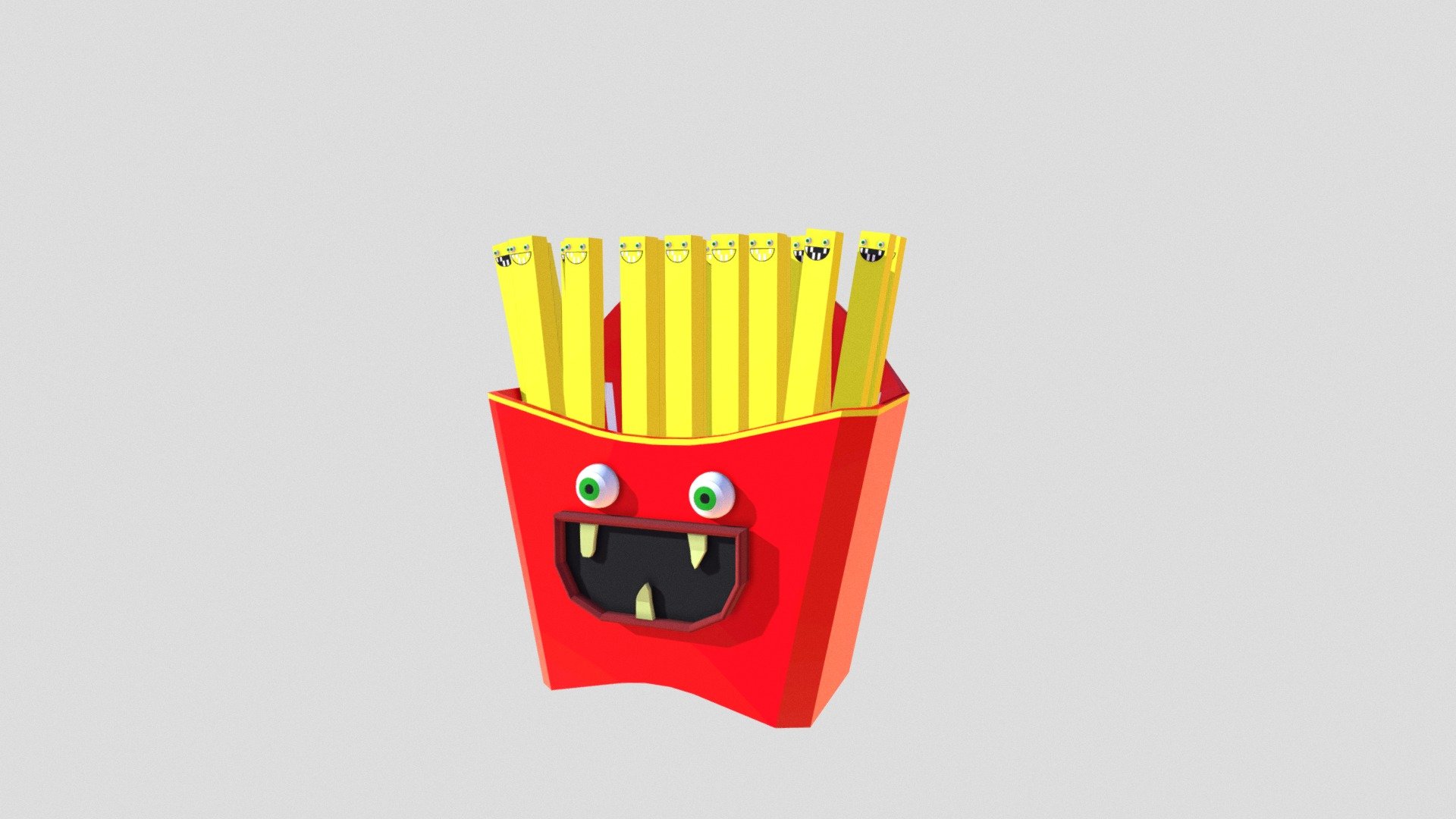 Fryguy - Download Free 3D model by Hoody468 [acaf18c] - Sketchfab