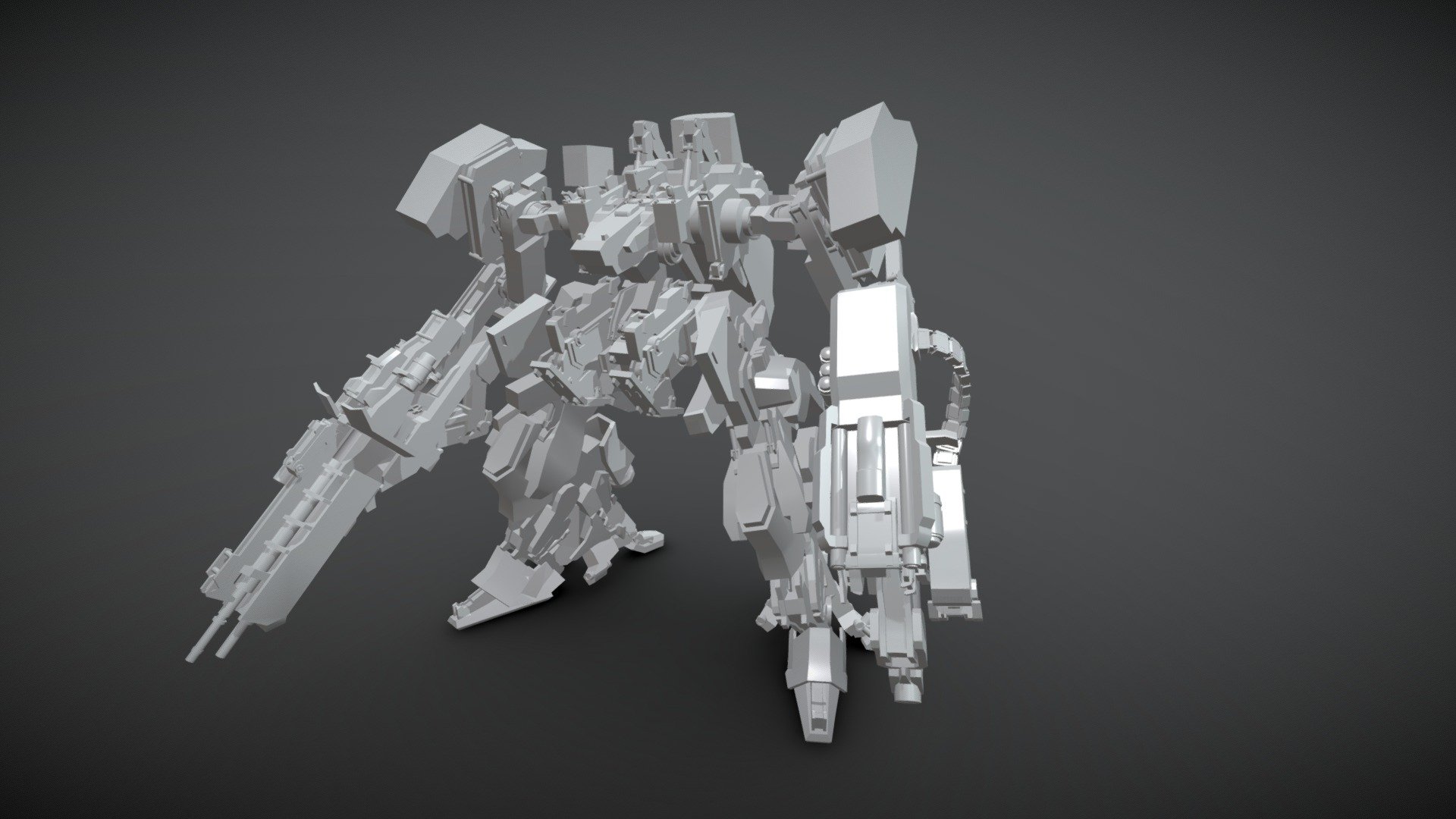 Muldoon Blockout - 3D model by uzukibc [acaf9ad] - Sketchfab