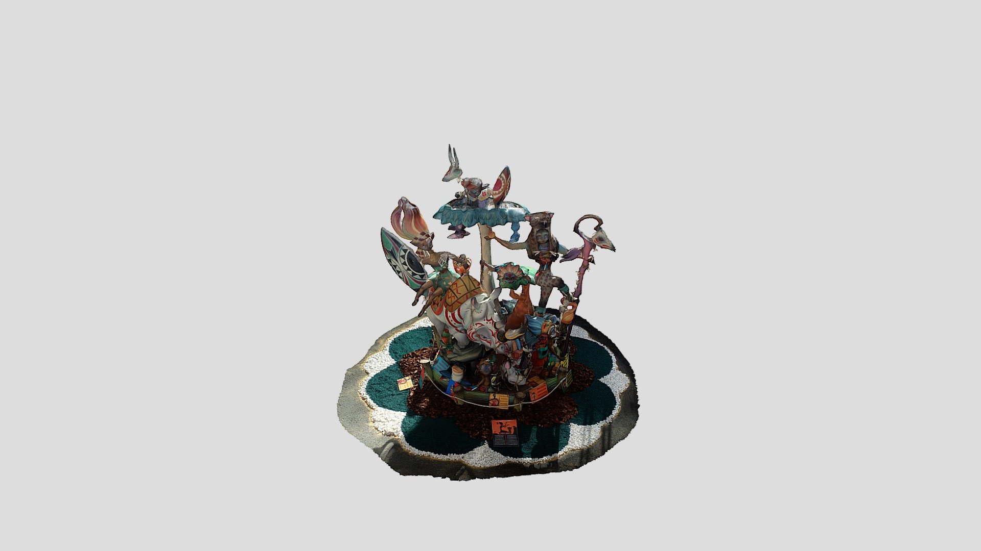 Falla "Lo Rat Penat". Valencia 2024 - 3D model by Jaime Almonacid ...