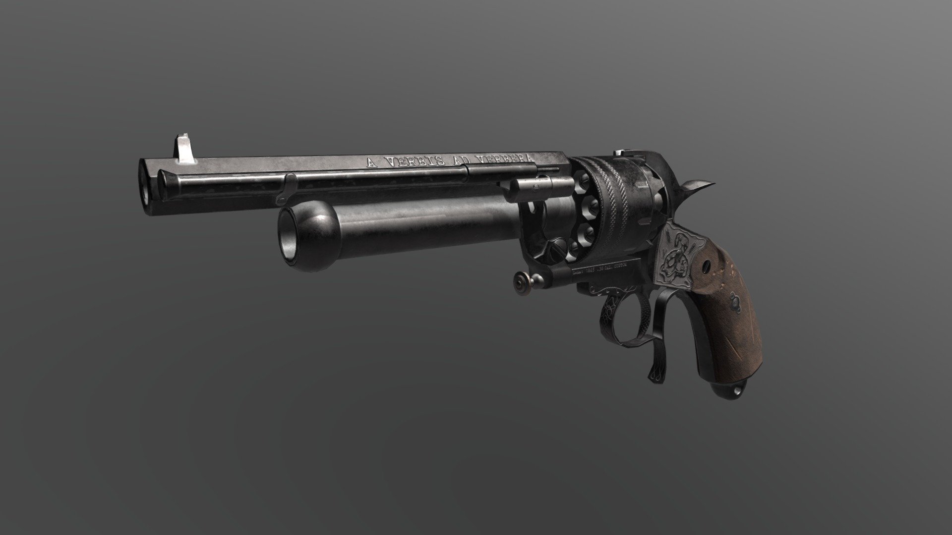 LeMat Pistol - 3D model by J.H. (@TheCheshireHyena) [acb1293] - Sketchfab