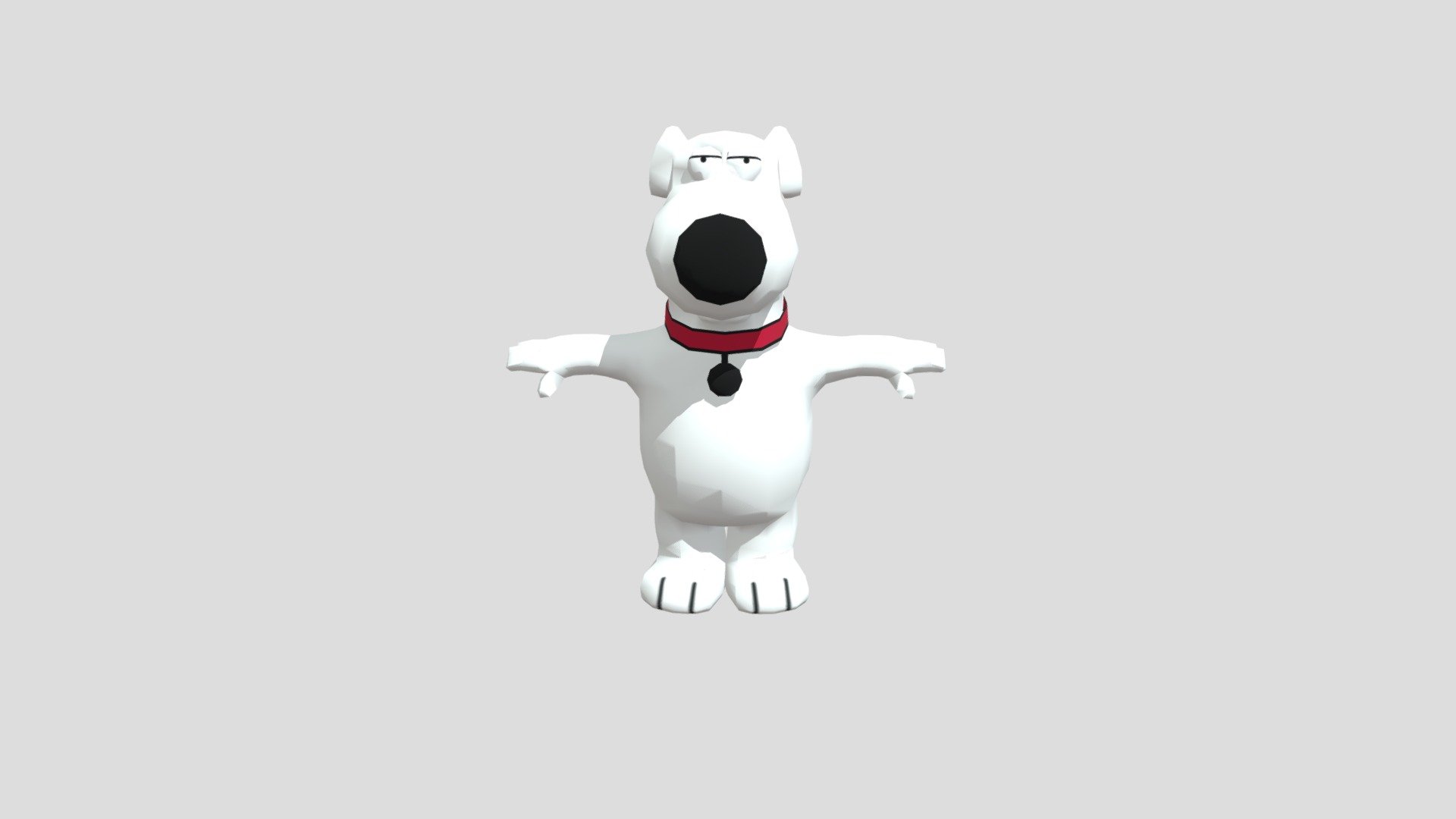 Family Guy - Brian Griffin - Download Free 3D model by 3D by Renato👽 ...