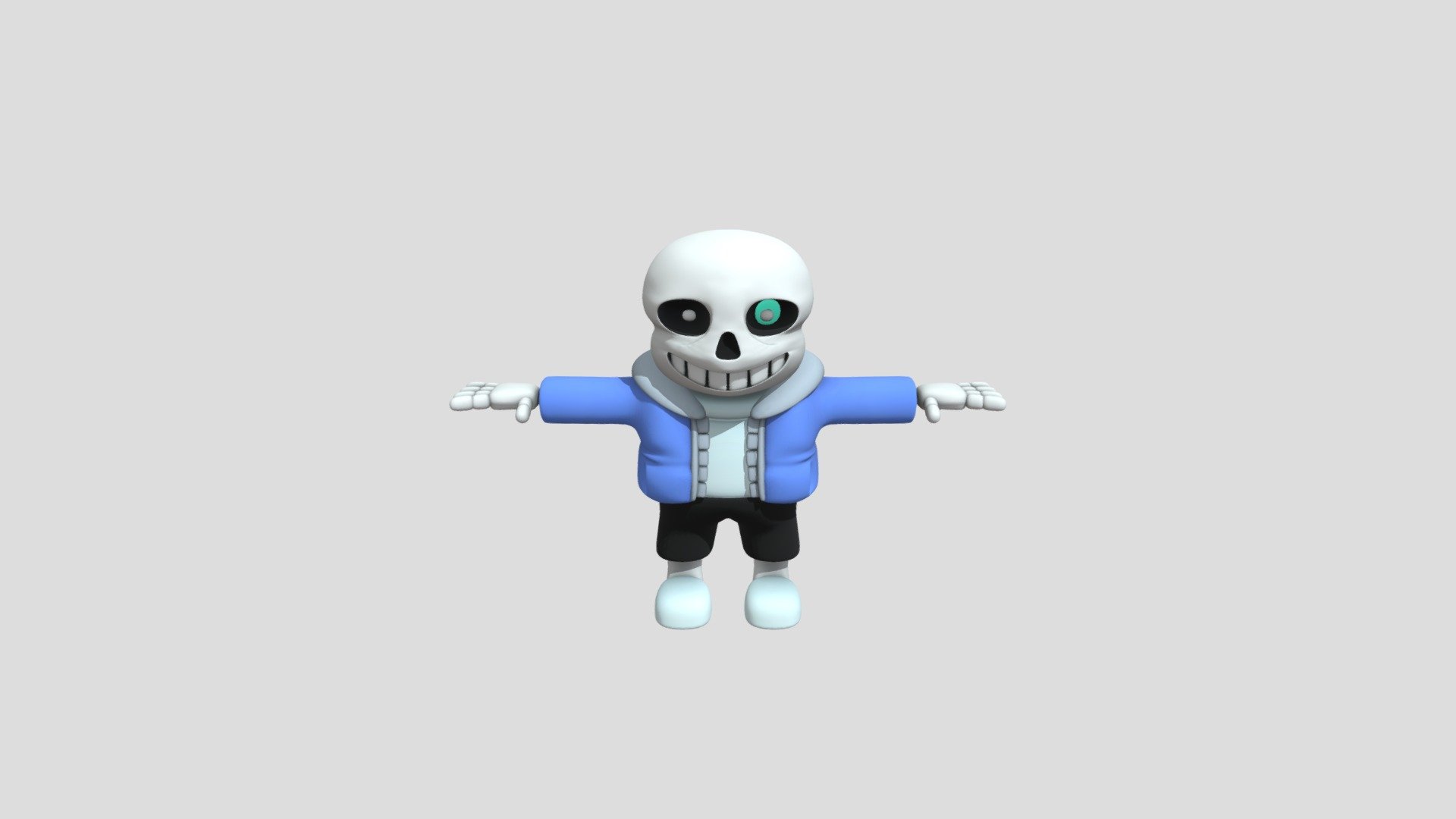 Sans Rig - Download Free 3D model by susboi [acb3041] - Sketchfab