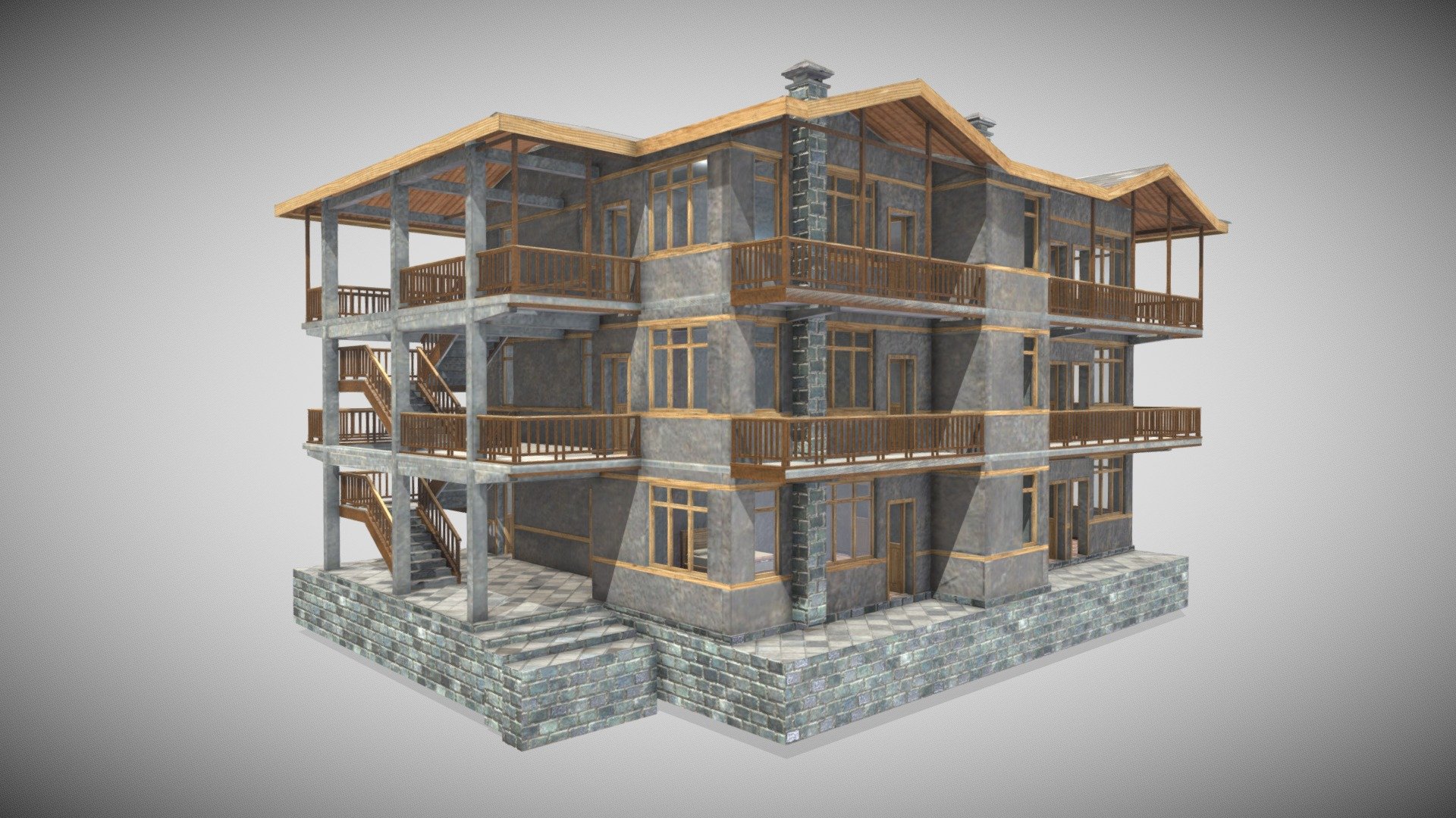 Gazanika - Buy Royalty Free 3D model by Francesco Coldesina ...