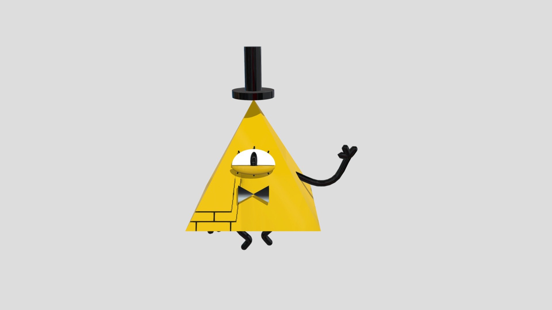 Bill Cipher - Download Free 3D model by Yuji Itadori (@yuji_itadori09 ...