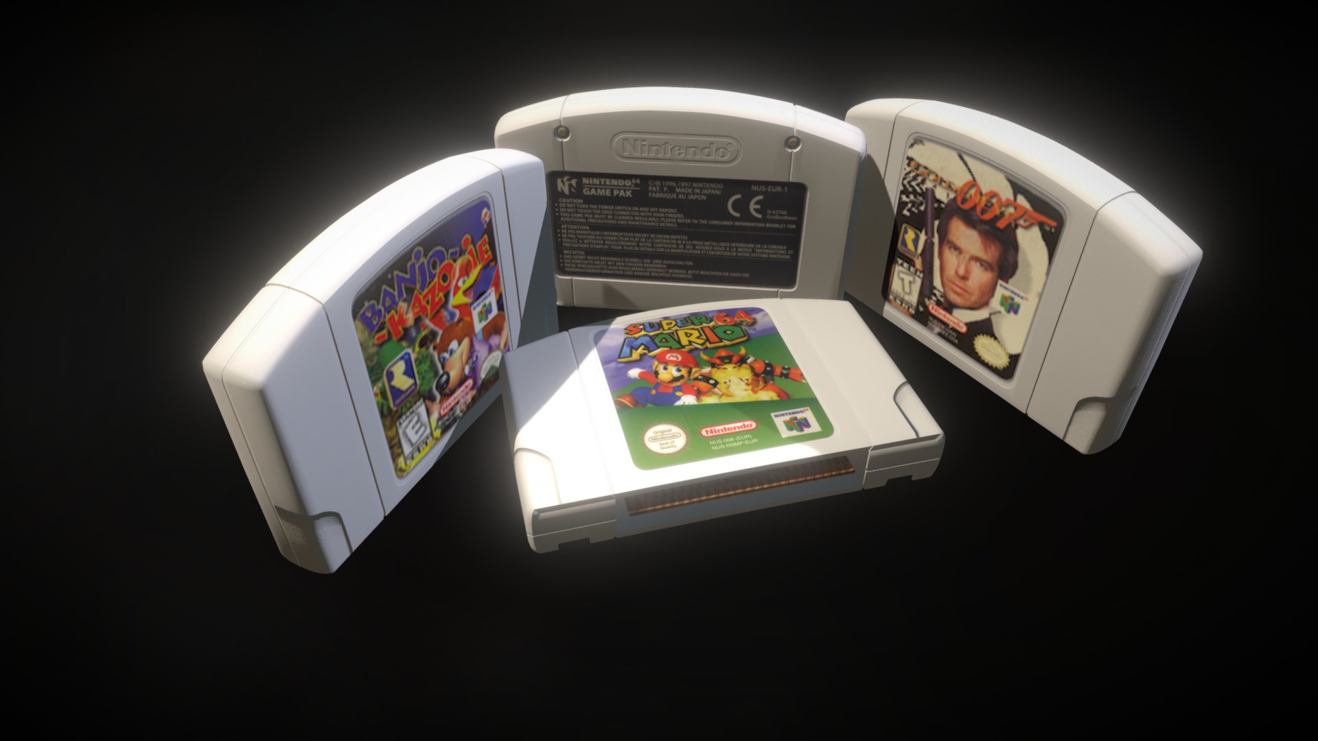 N64 Cart - 3D model by Jan (@jan_neves) [acb6db0] - Sketchfab