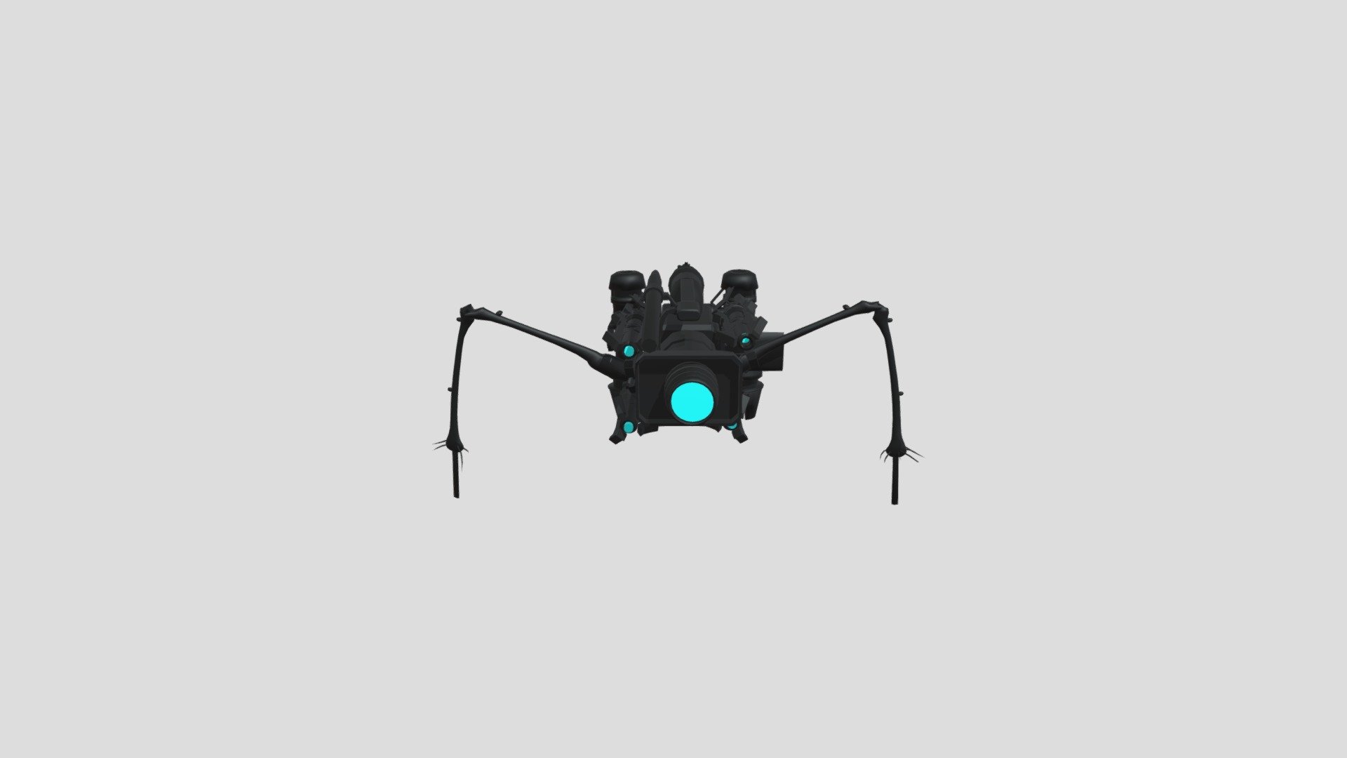 Upgraded Camera Spider - Download Free 3D model by Funtime Freddy ...