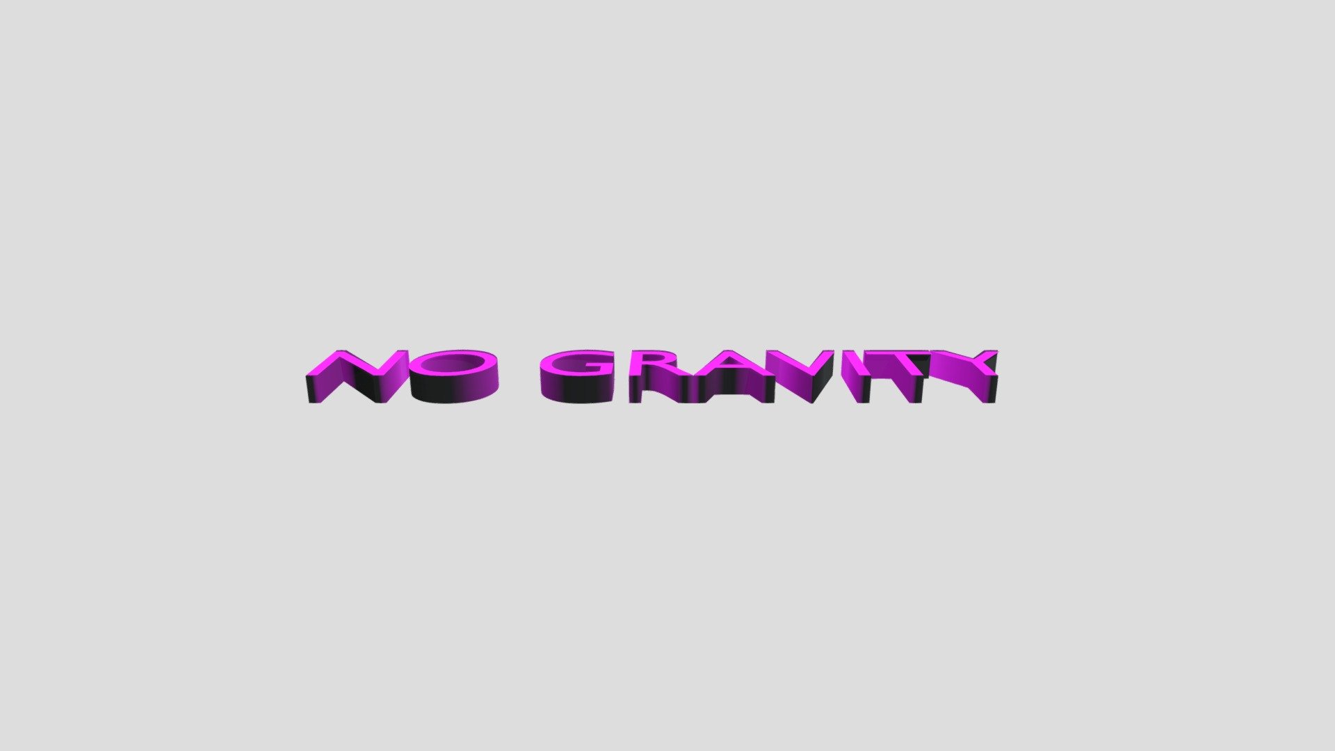 No Gravity Sign For gorilla tag fangames - Download Free 3D model by ...