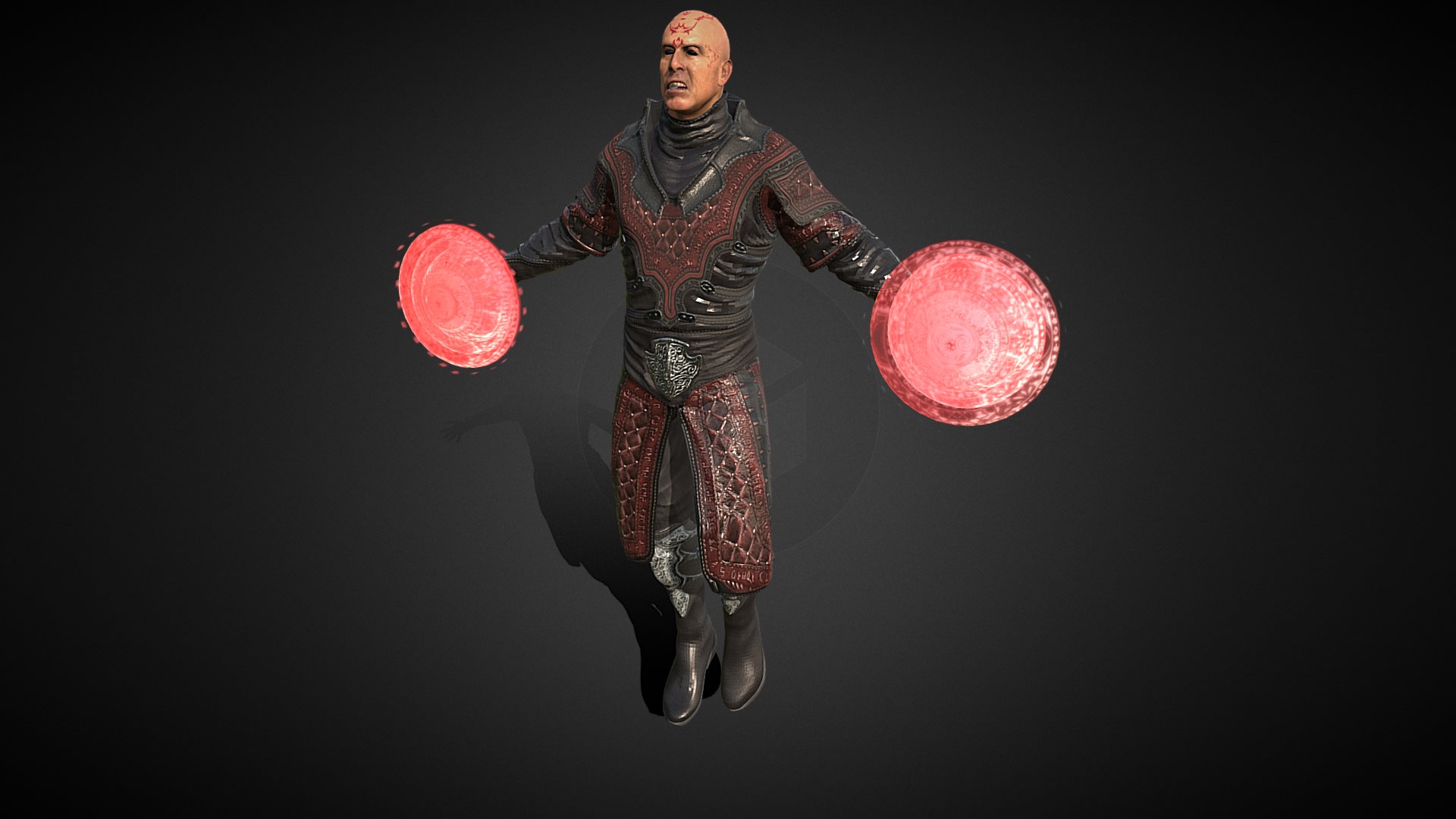Human Warlock - 3D model by Character Bestiary (@characterbestiary ...