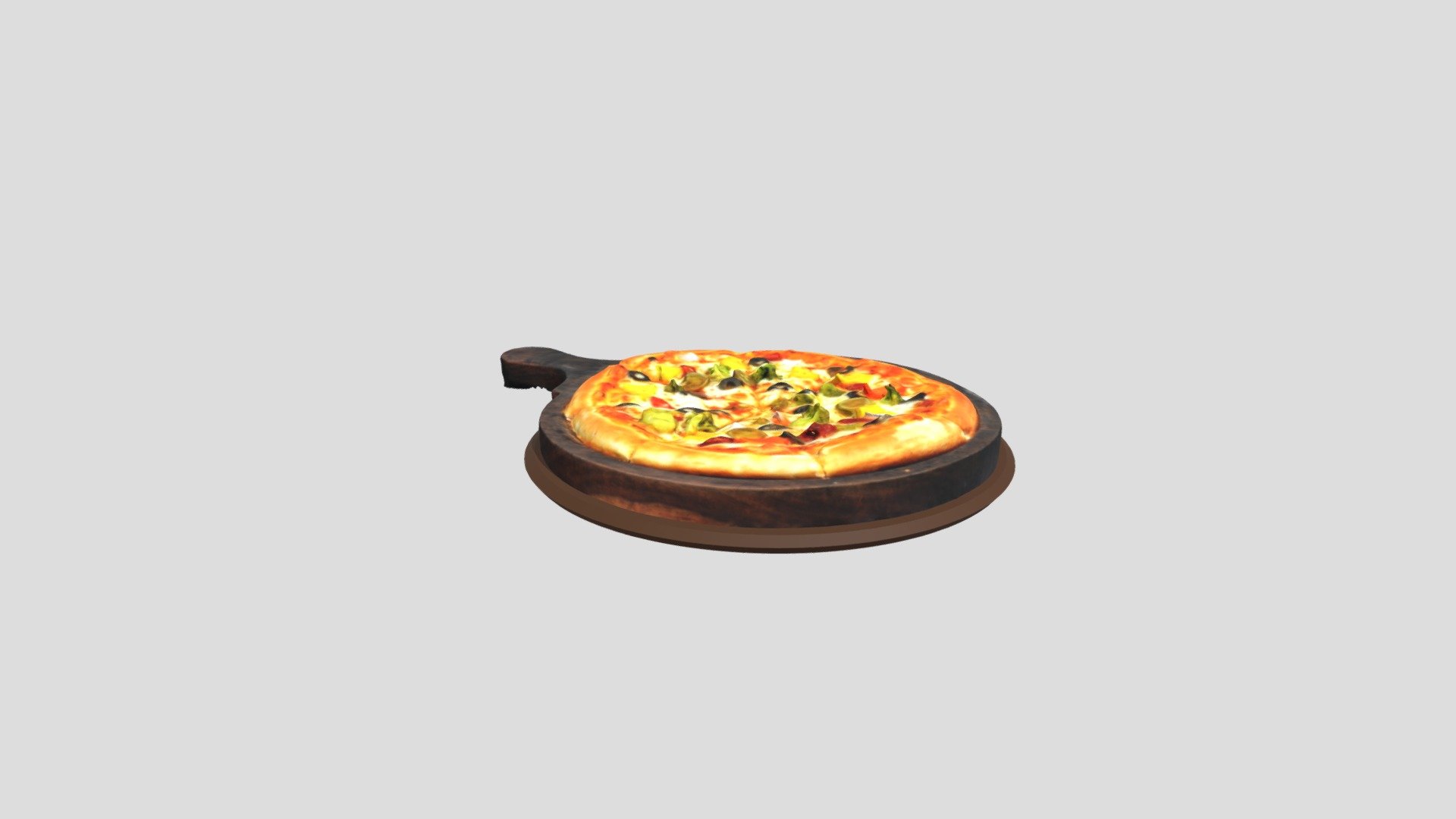 Pizza - 3D model by Orphic (@orphicmenu) [acba8a8] - Sketchfab