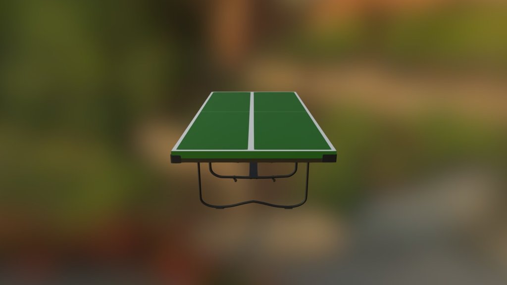 Ping Pong Table - 3D model by beeaar [acbd2ef] - Sketchfab