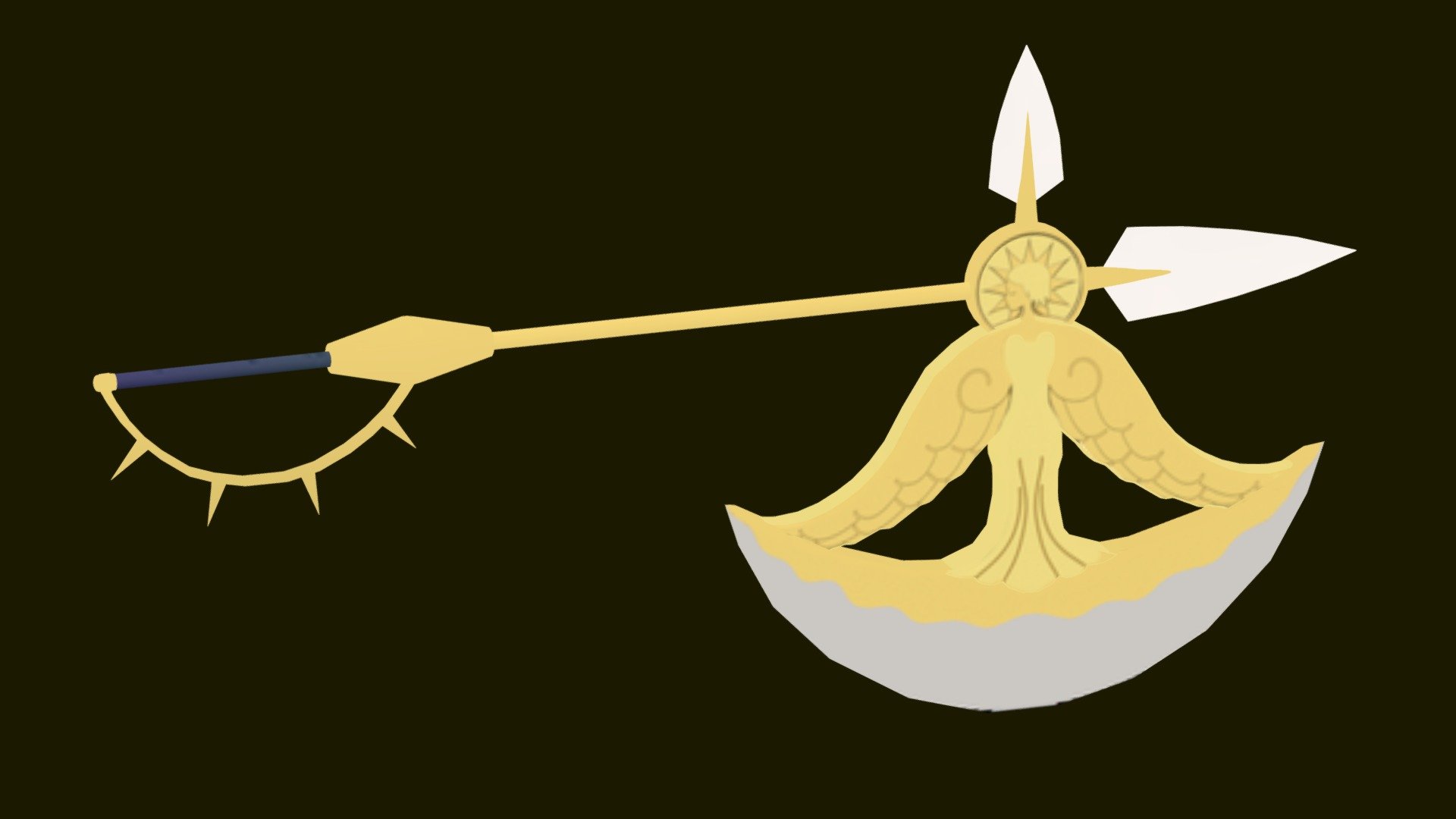 Sacred Treasure: Divine Axe Rhitta - 3D model by Gunzavo [acbe0de ...