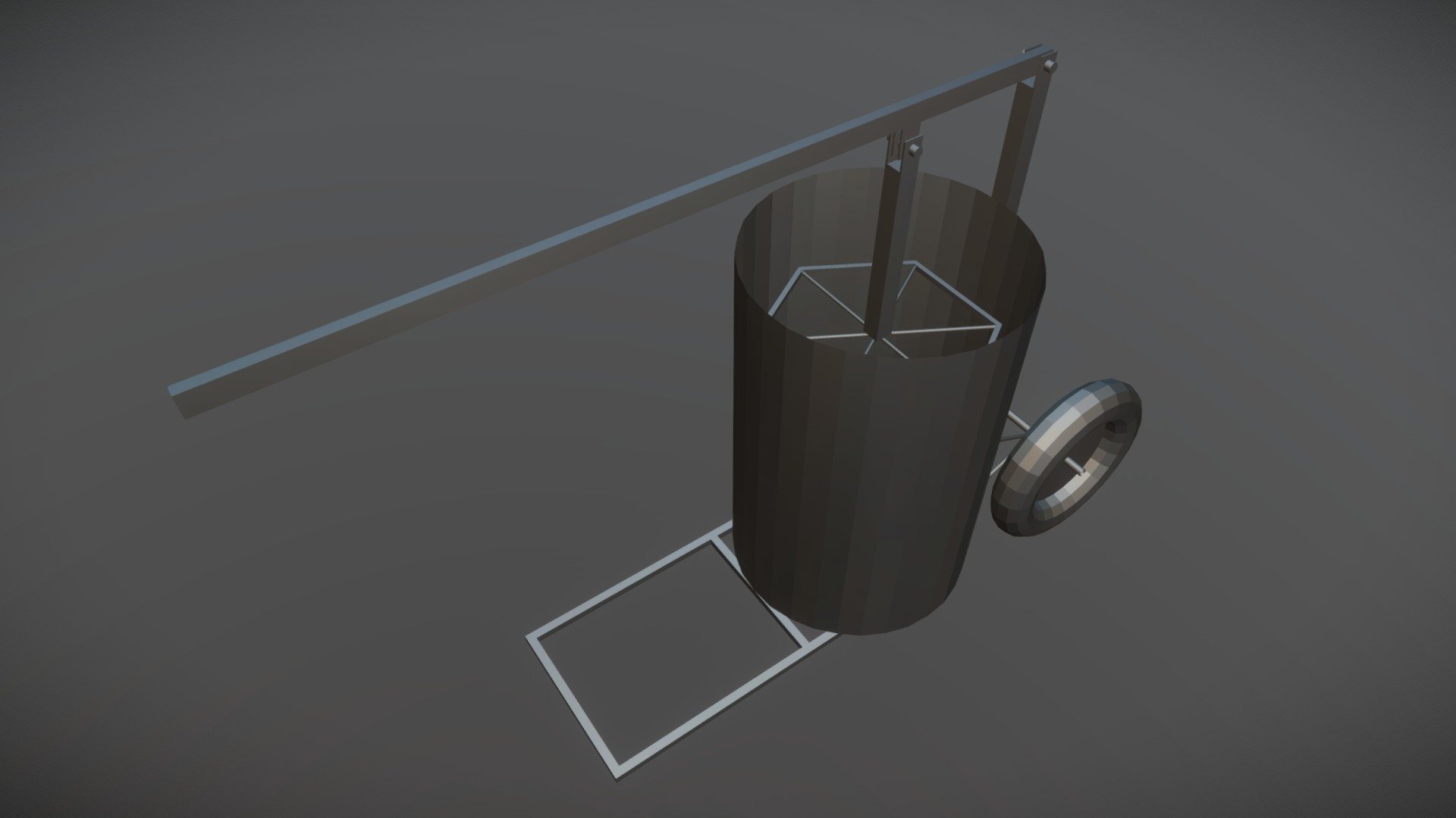 Barrel Hay Baler ver 2 - 3D model by ostrogotsky [acbe951] - Sketchfab
