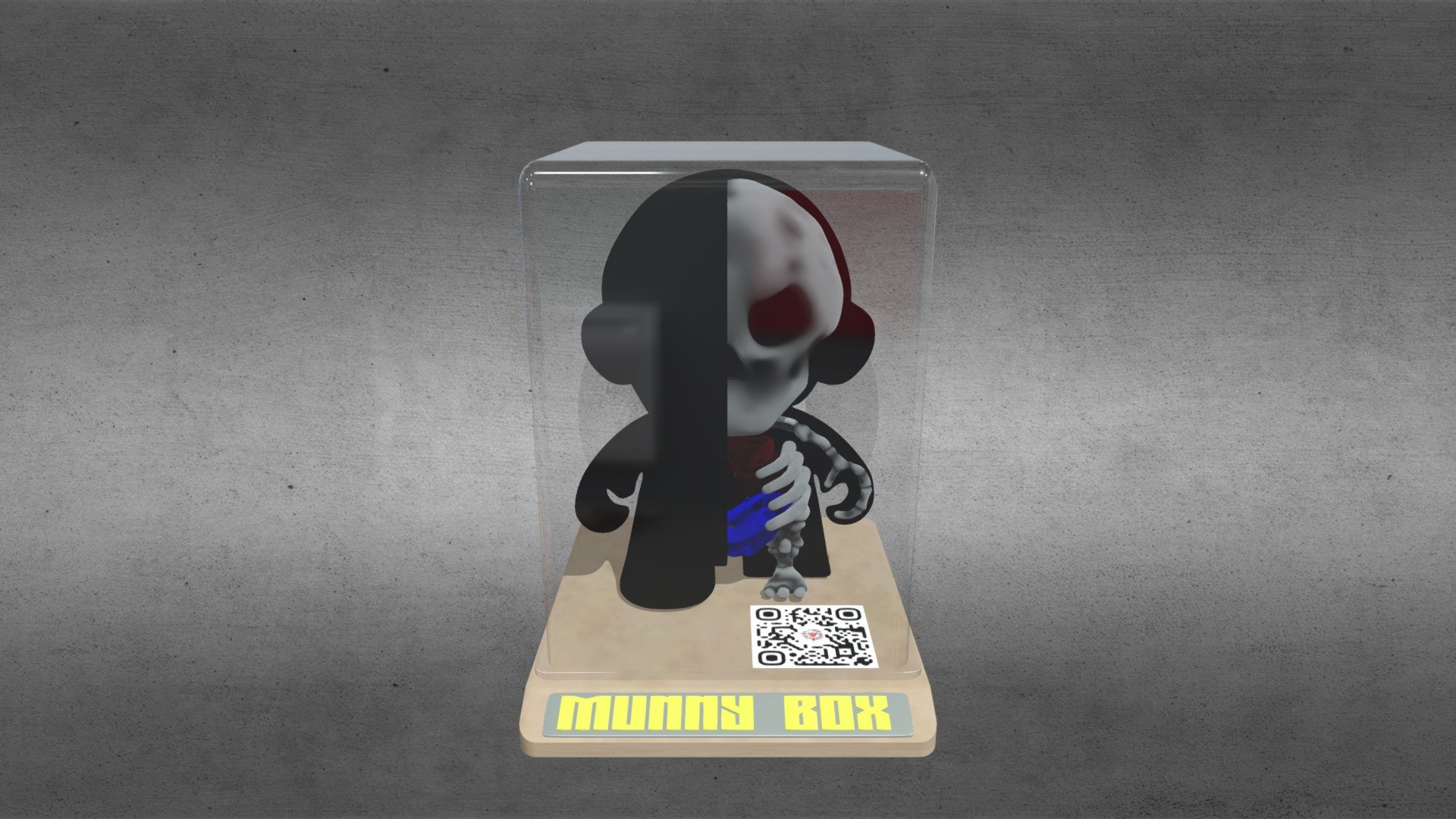 Munny Box Black - 3D model by GraffitiKids on wax (GKiD) (@graffitikids ...