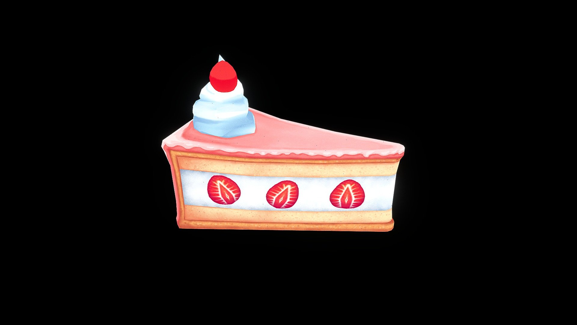 Piece of Cake - 3D model by Nok (@_nok_) [acc40bf] - Sketchfab