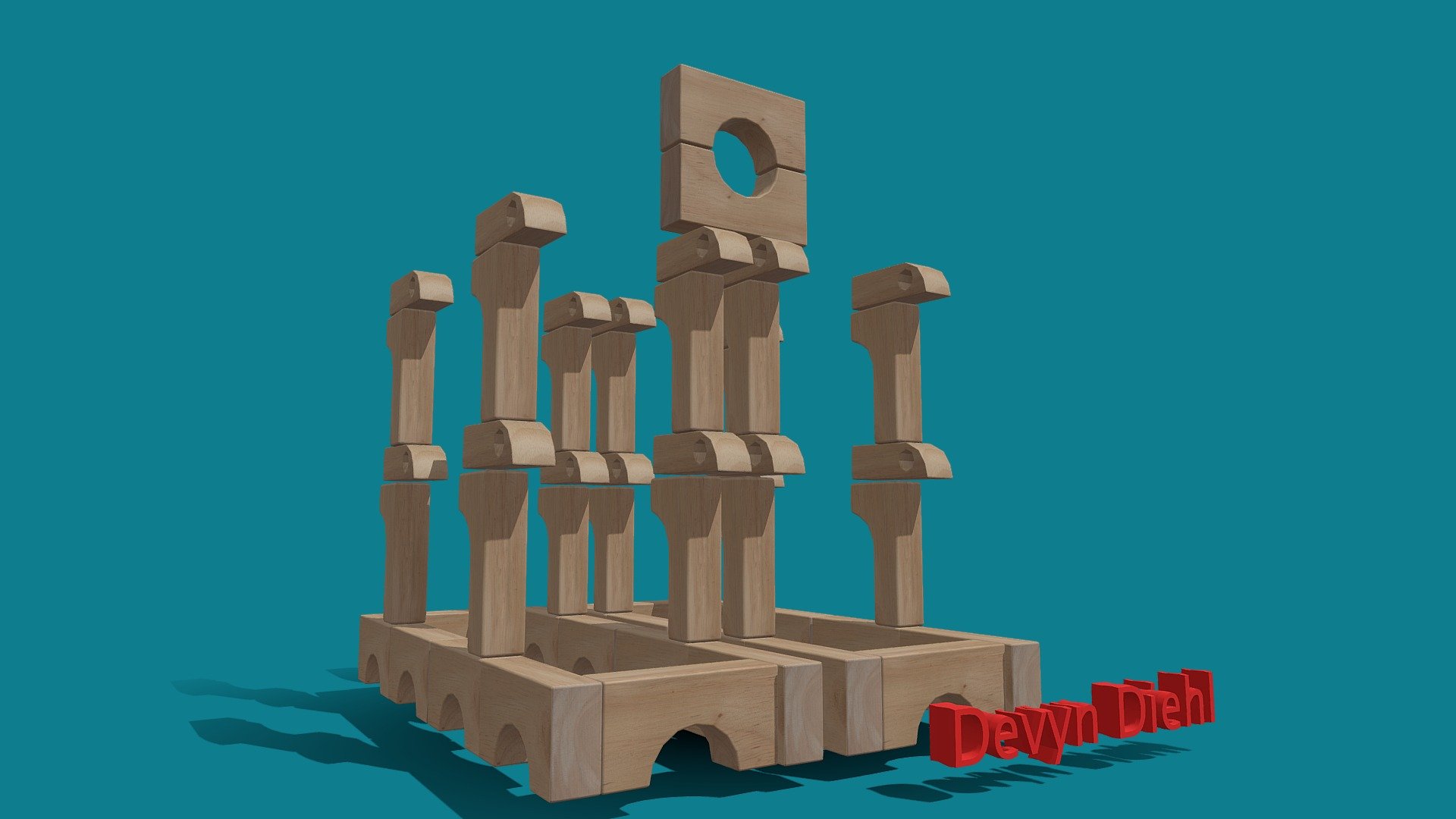 Unit Blocks - Download Free 3D model by devyndiehl [acc4117] - Sketchfab