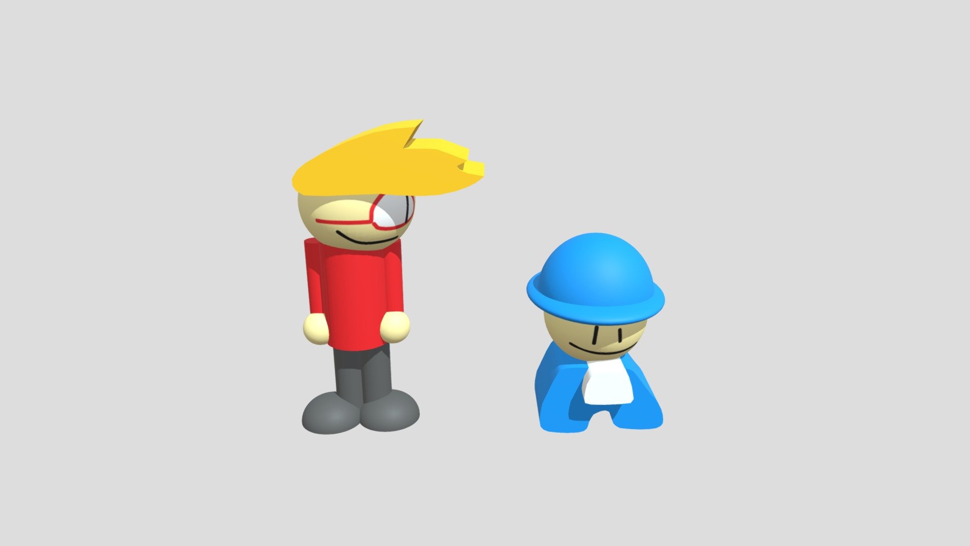 Alex And Boombi - 3D model by ijtheheghog [acc4b35] - Sketchfab
