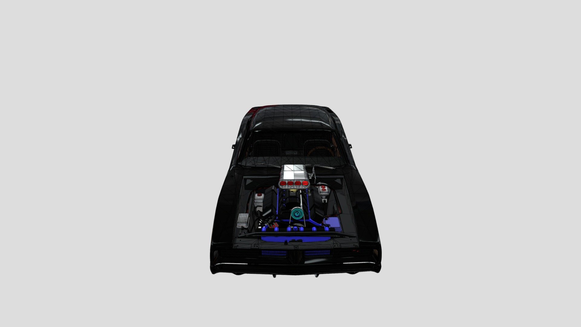 1969 Dodge Charger Drag Car - Download Free 3D model by Emmanual ...