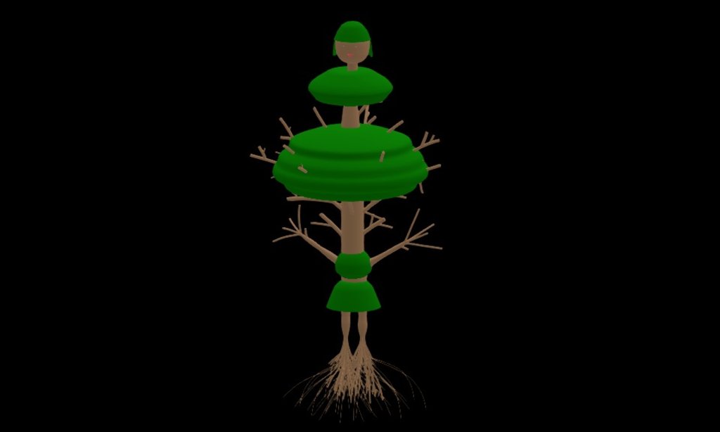Tree girl by Gemma - 3D model by Gravity Sketch (@gravitysketch ...