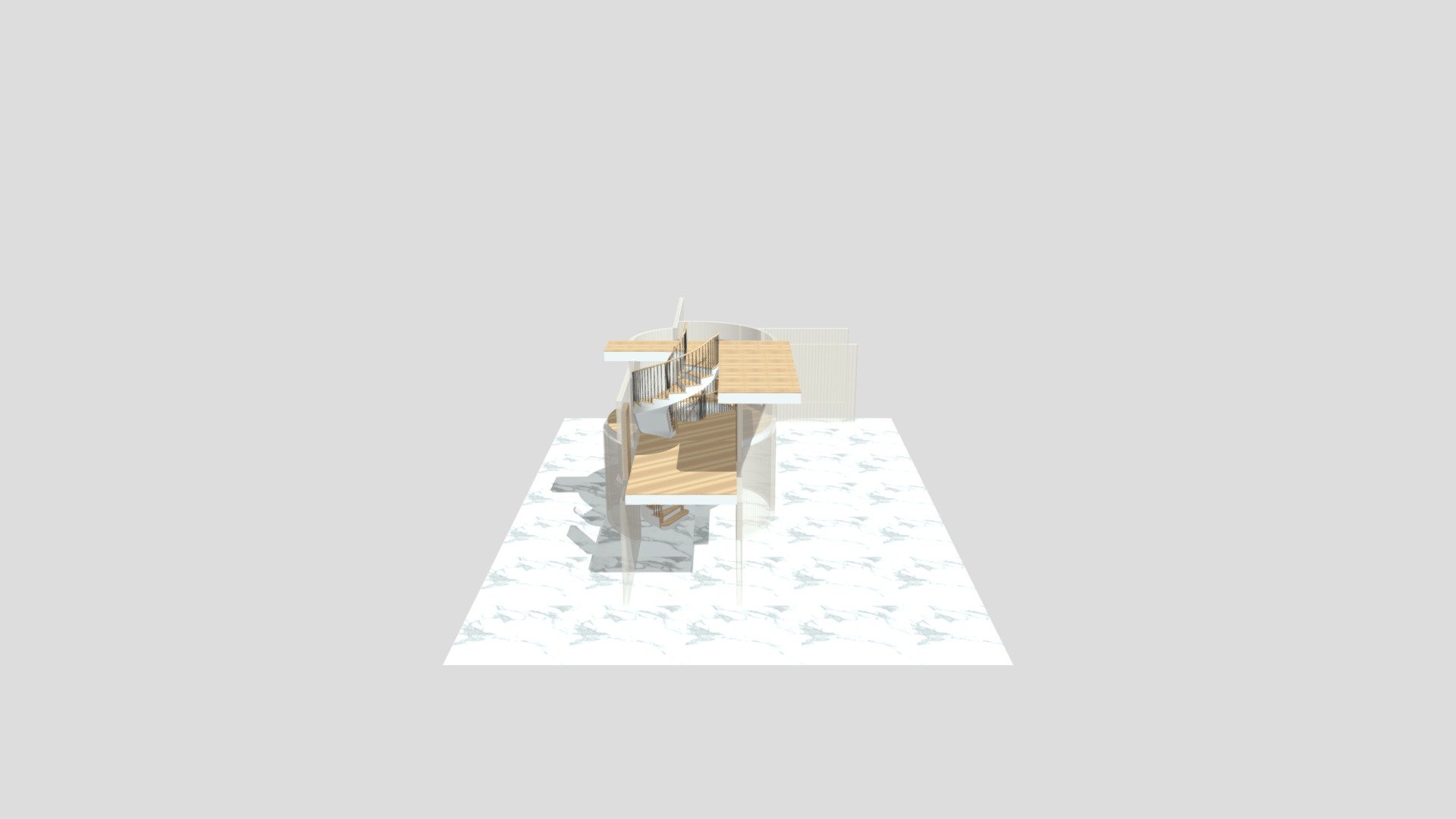 Esther Taylor- 2 Prothero Gdns - Download Free 3D model by Excel Stairs ...