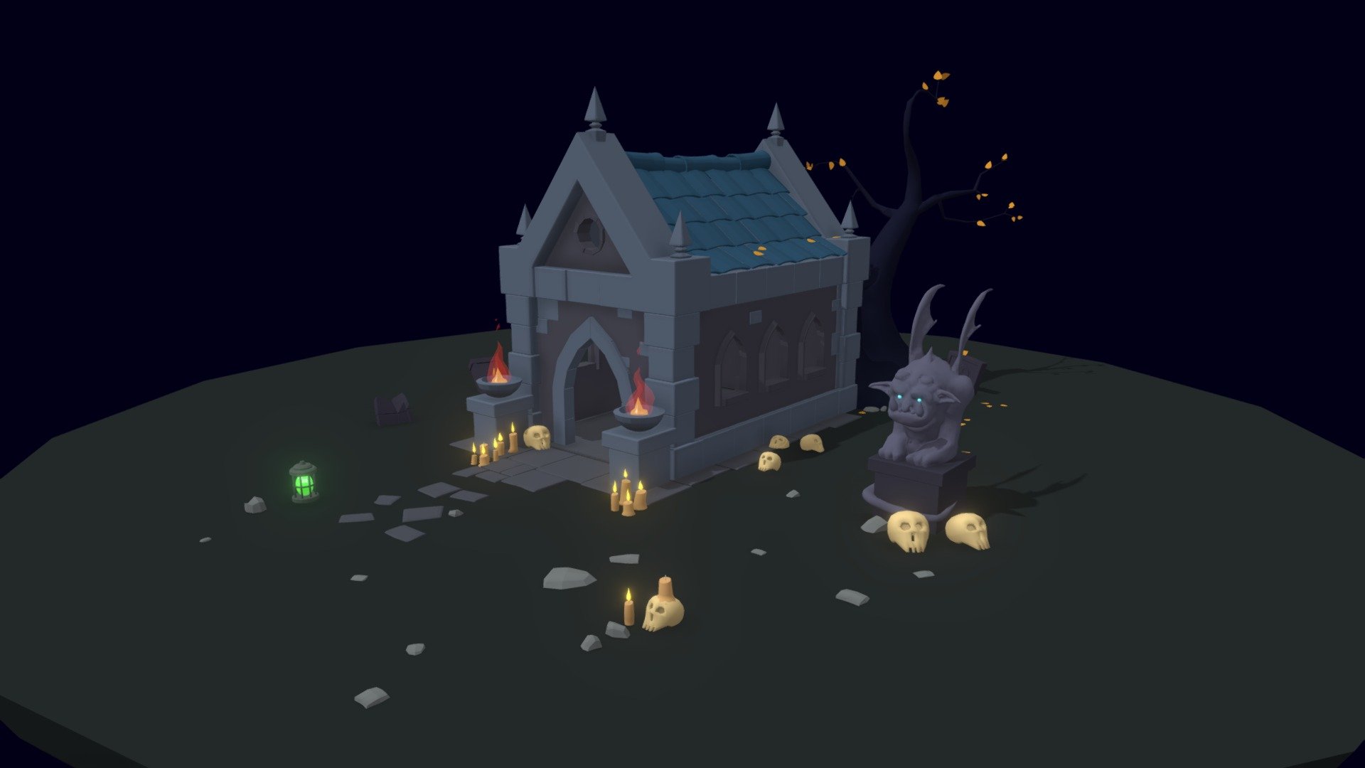 Isometric Art _ Crypt - 3D model by Yunus Keser (@yoonoo) [acc66fd] - Sketchfab