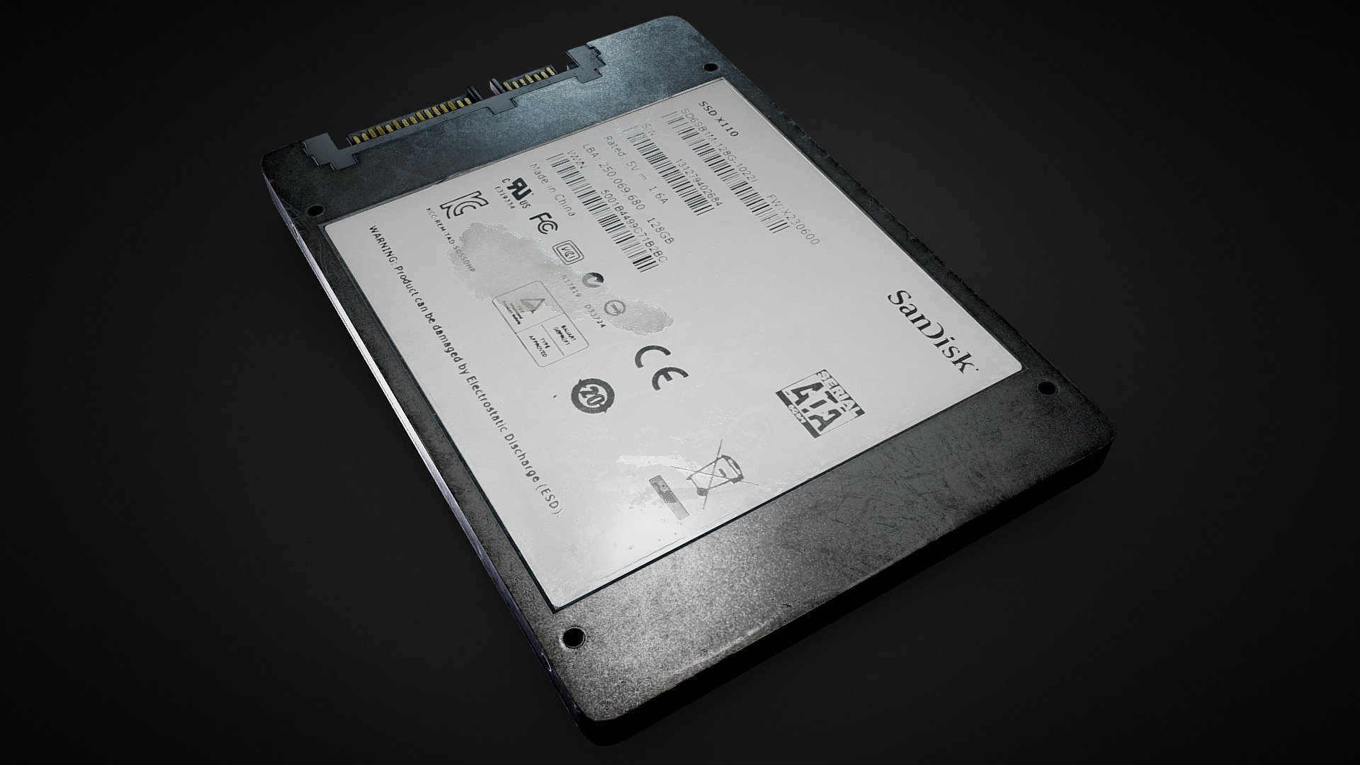 SSD Drive - Download Free 3D model by Reitax (@reitaxac) [acc6b40 ...
