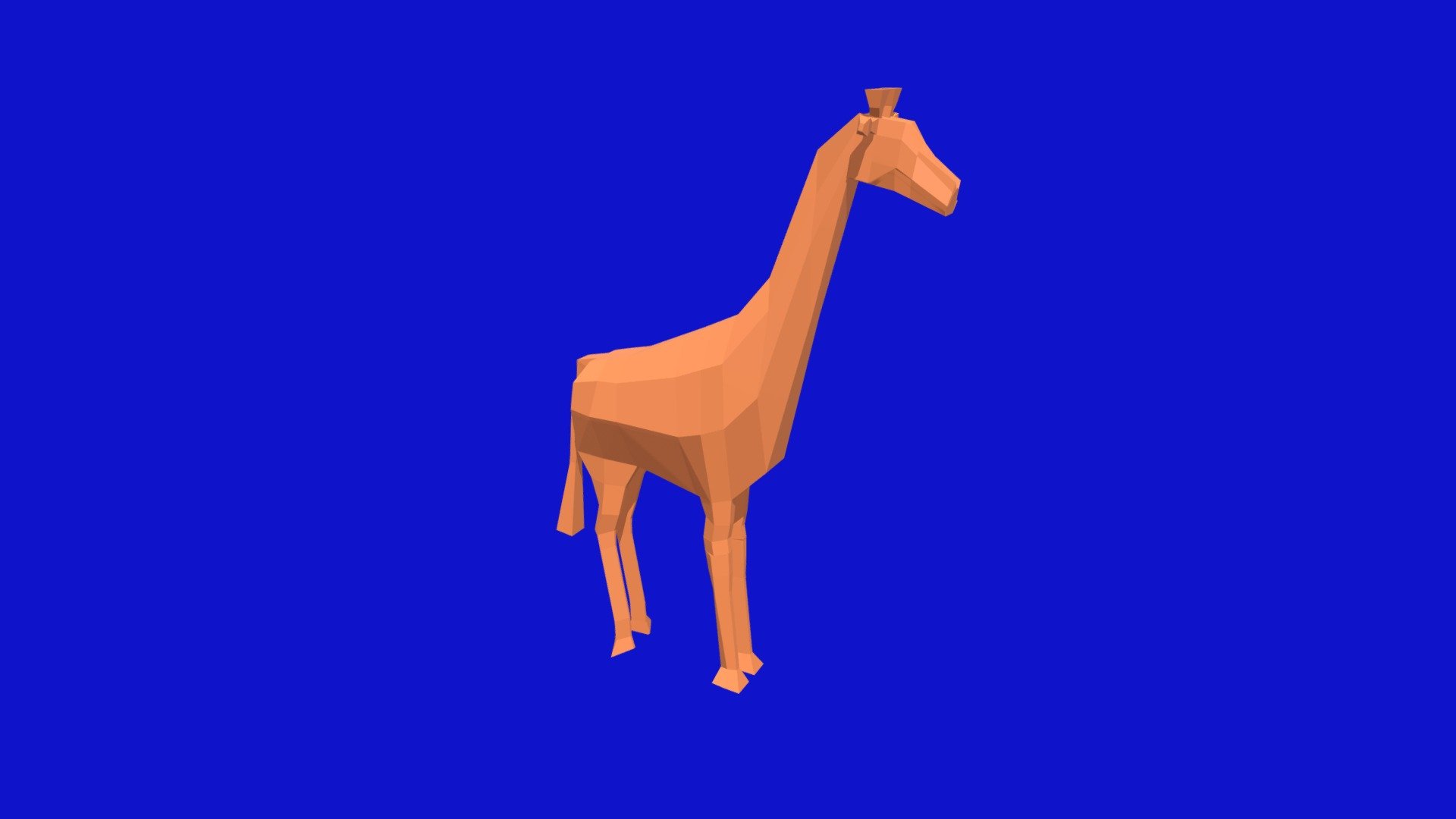 Low Poly Giraffe - Download Free 3D model by Alvaro A. (@SfDragonDojo ...