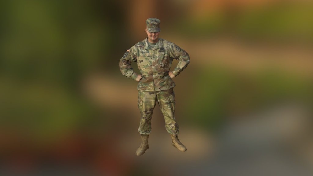 Sargent Kenneth Spencer - Download Free 3D model by William Pedersen ...