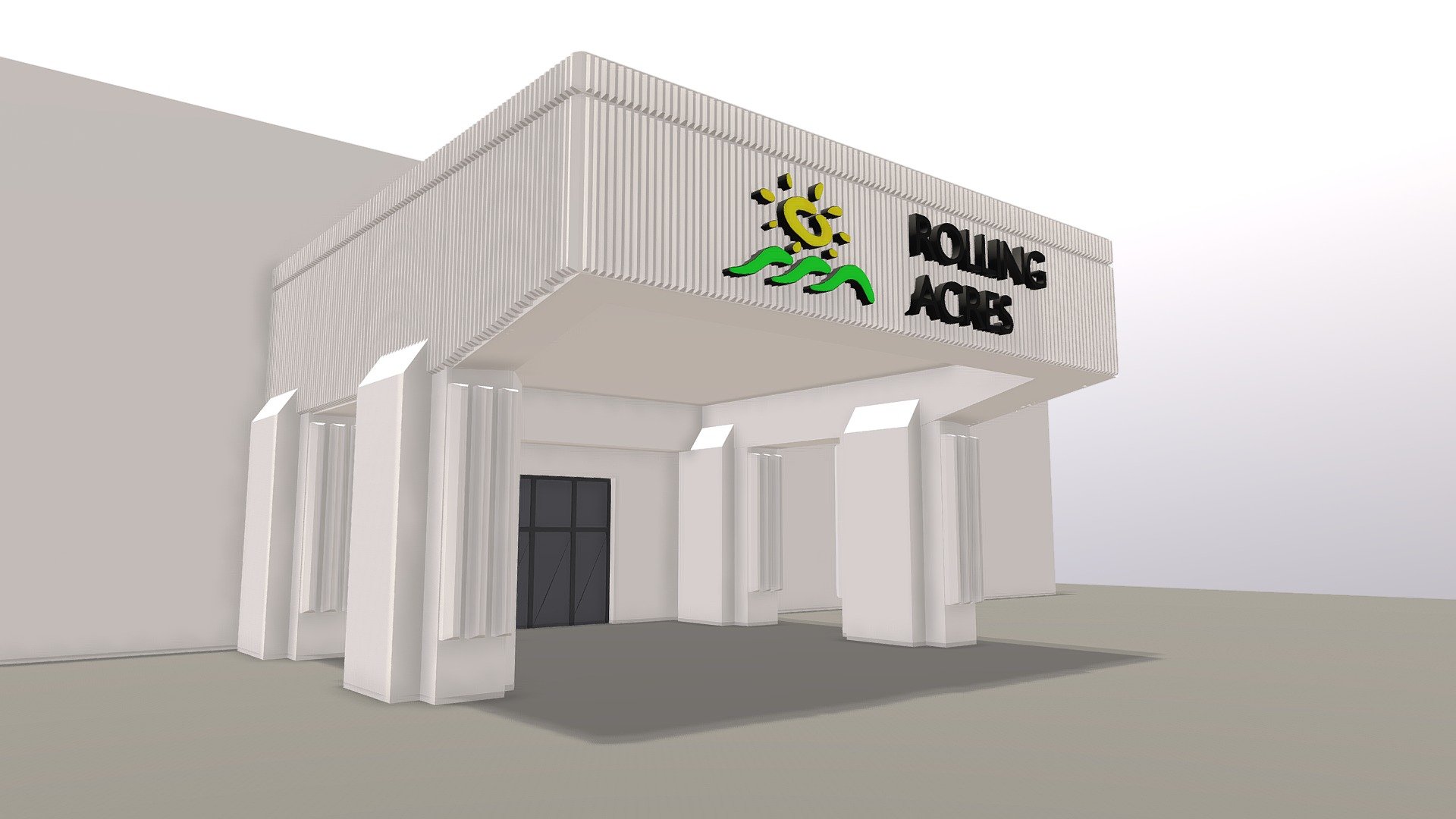 Rolling Acres Mall (Entry) - Download Free 3D model by RockDutyFree ...