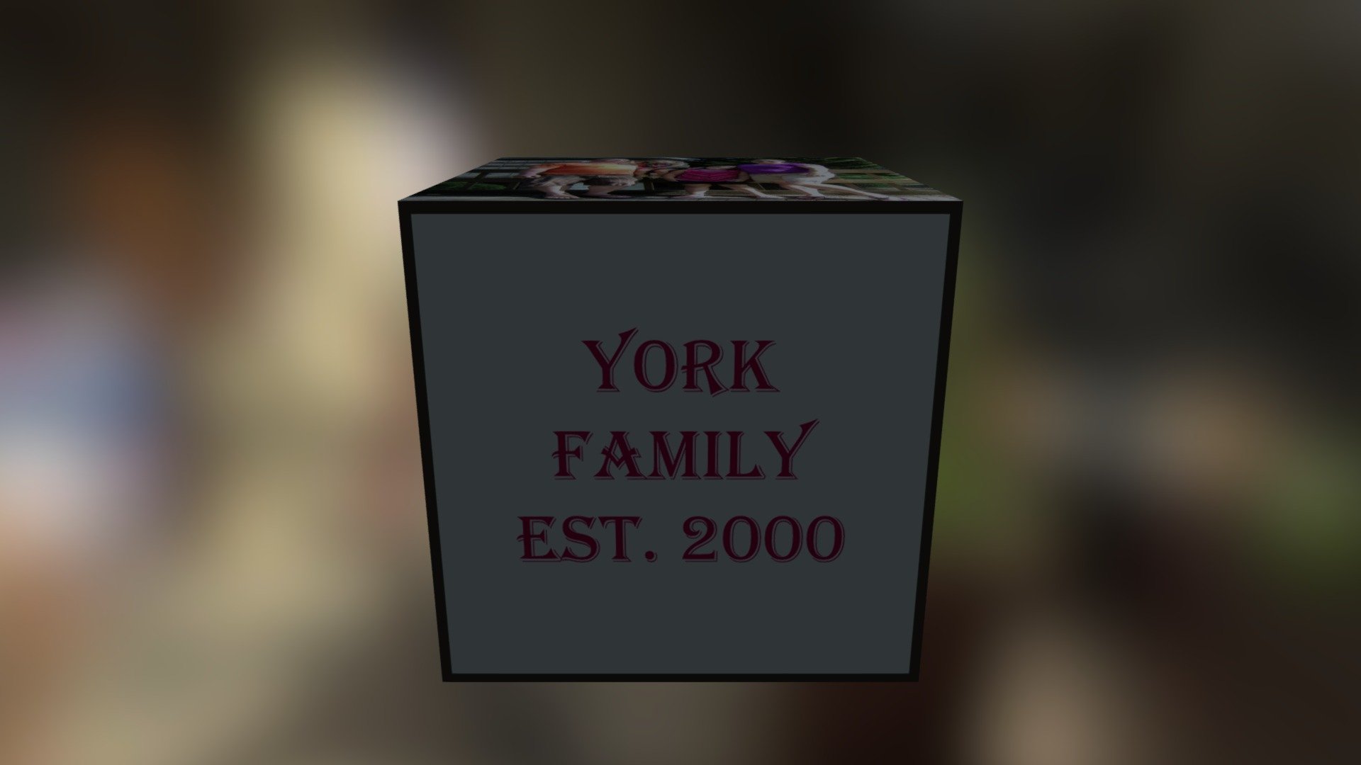 family cube - 3D model by emmas1mommy [acc89c3] - Sketchfab