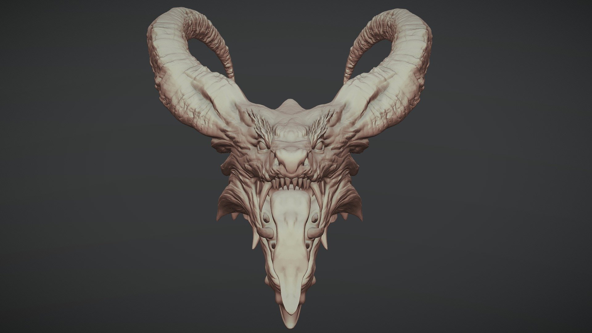 Demon Head 7 - Buy Royalty Free 3D model by Rumpelstiltskin ...