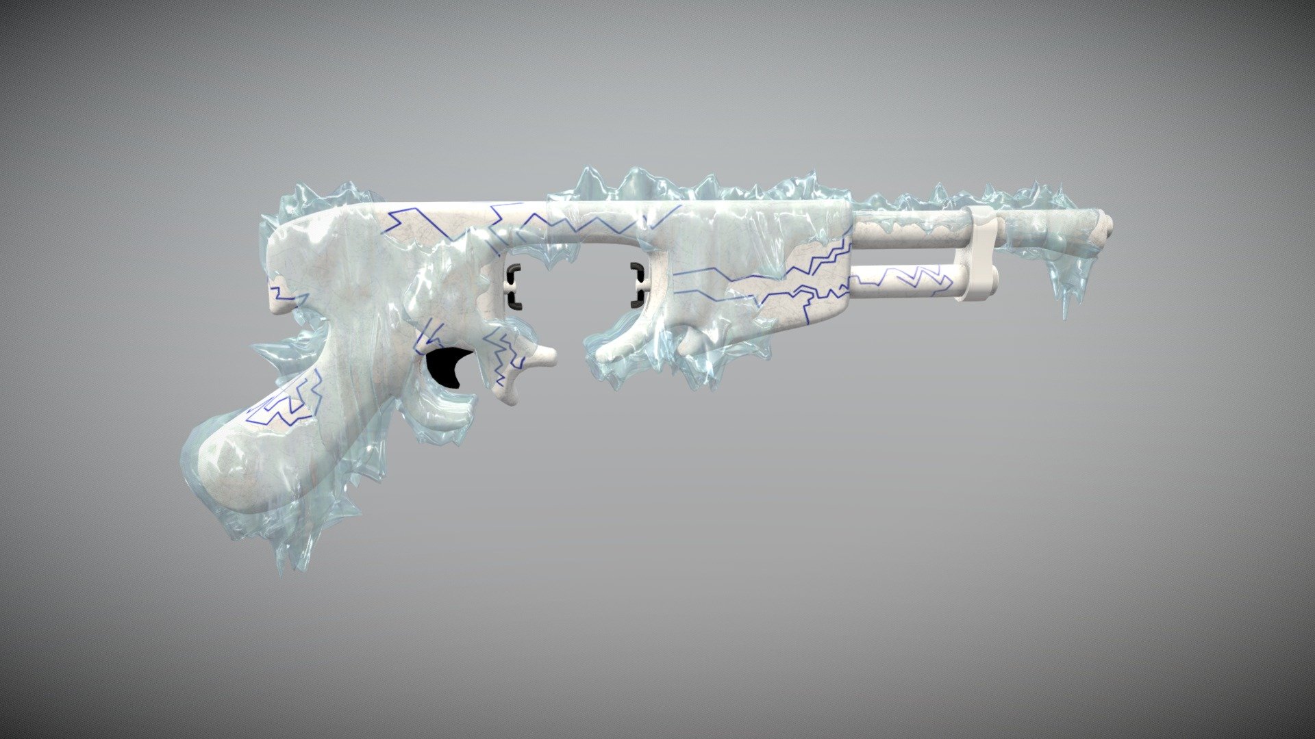 Freeze Gun - 3D model by Camille Bougeard (@cambd) [accaef2] - Sketchfab