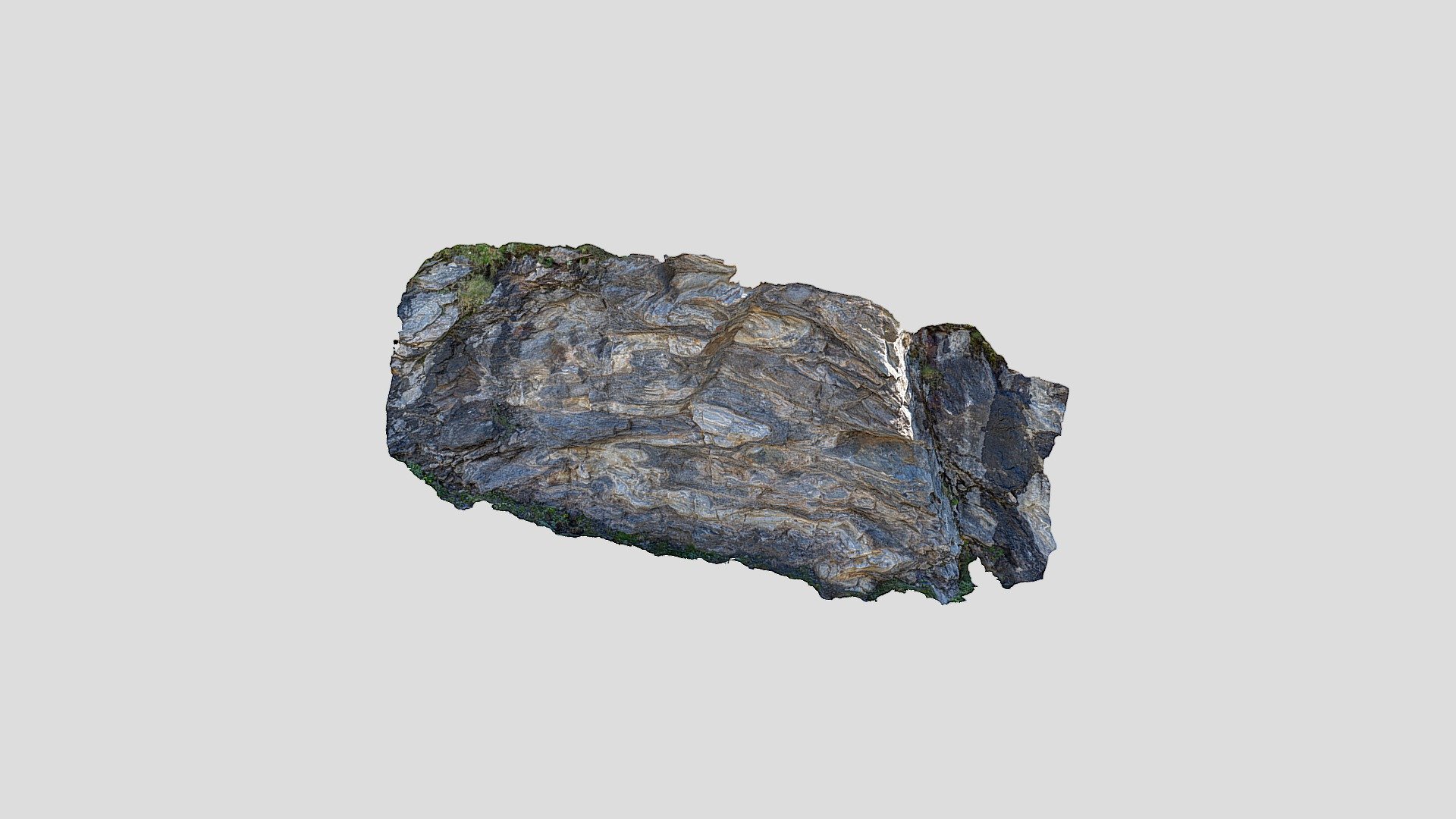 Folded marble layers - 3D model by Marko Vrabec (@okram) [accb24a ...
