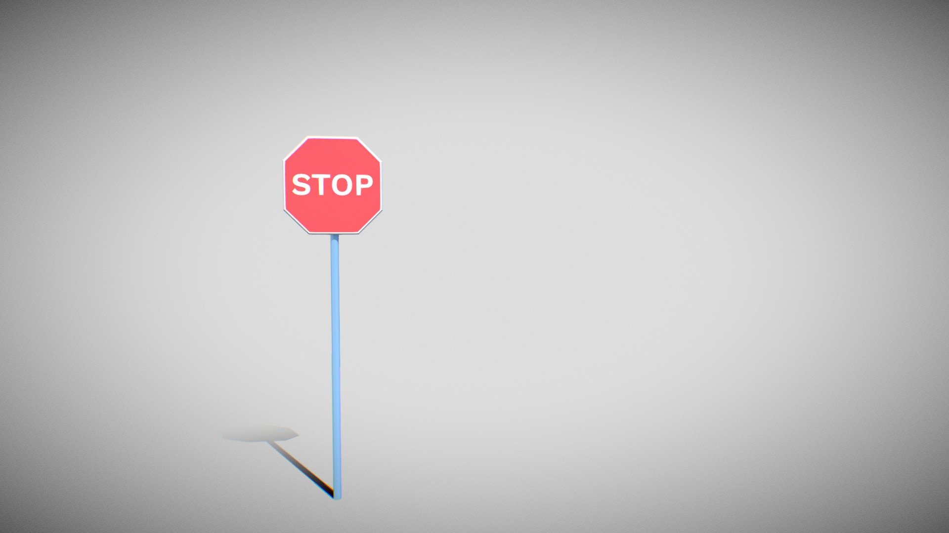 Simple Stop Sign - Download Free 3D model by Bluenoseddonkey [accb33e ...