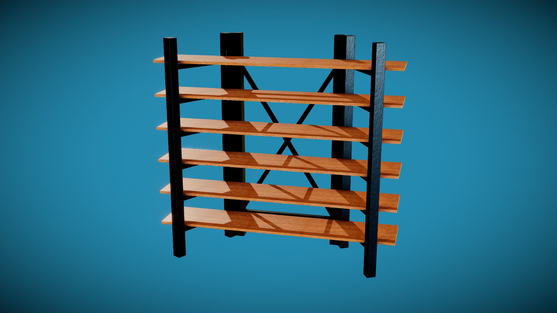 Folding Shelves (hq) - Buy Royalty Free 3D model by Owlish Media ...