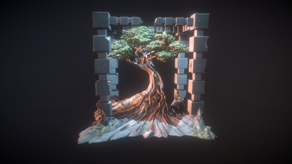 tree - A 3D model collection by Wanghaisen - Sketchfab