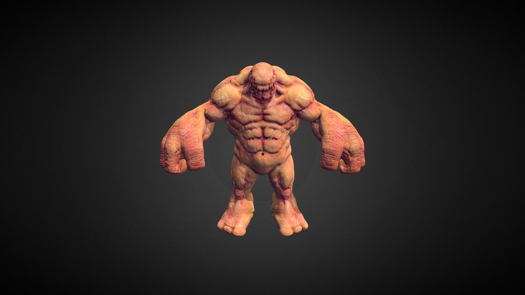 Mysterious Creature - 3D model by Leonardo Zambrano (@unikco) [acd1732 ...