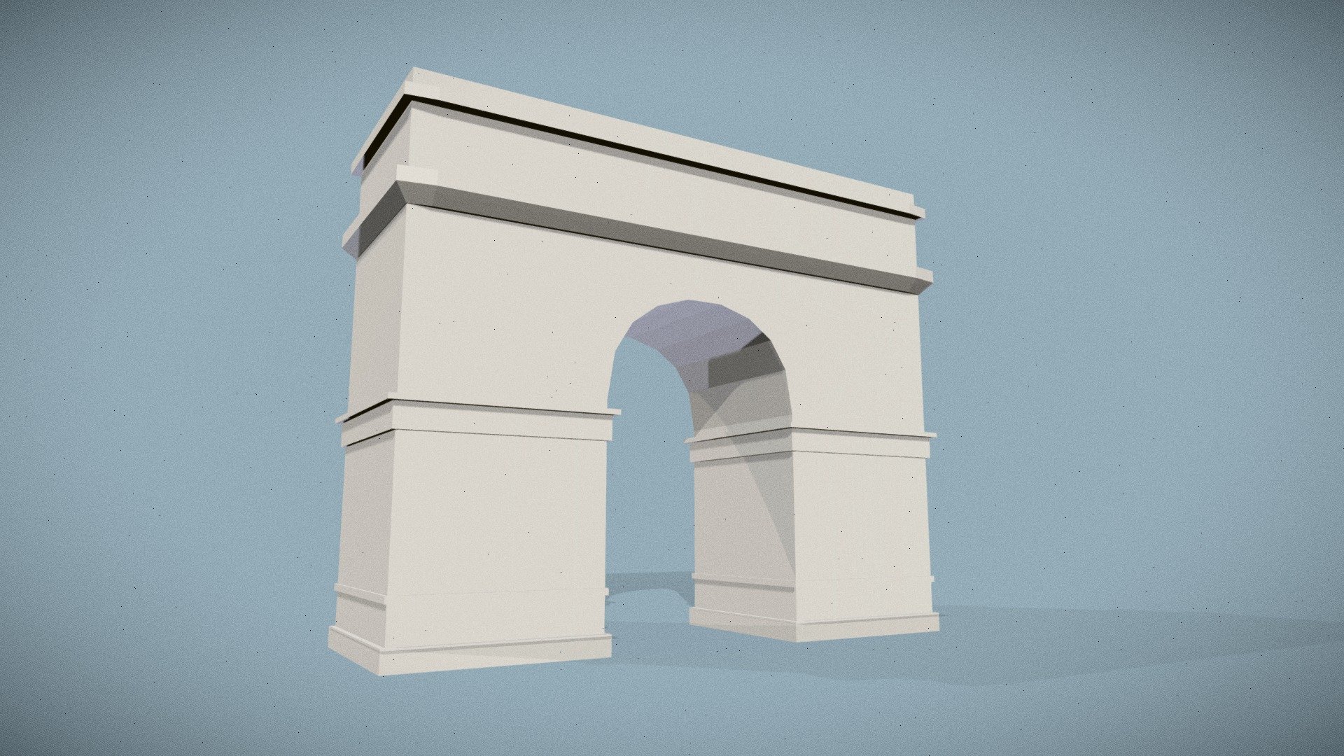 Arch - 3D model by JerryR (@JRamdhani) [acd366b] - Sketchfab
