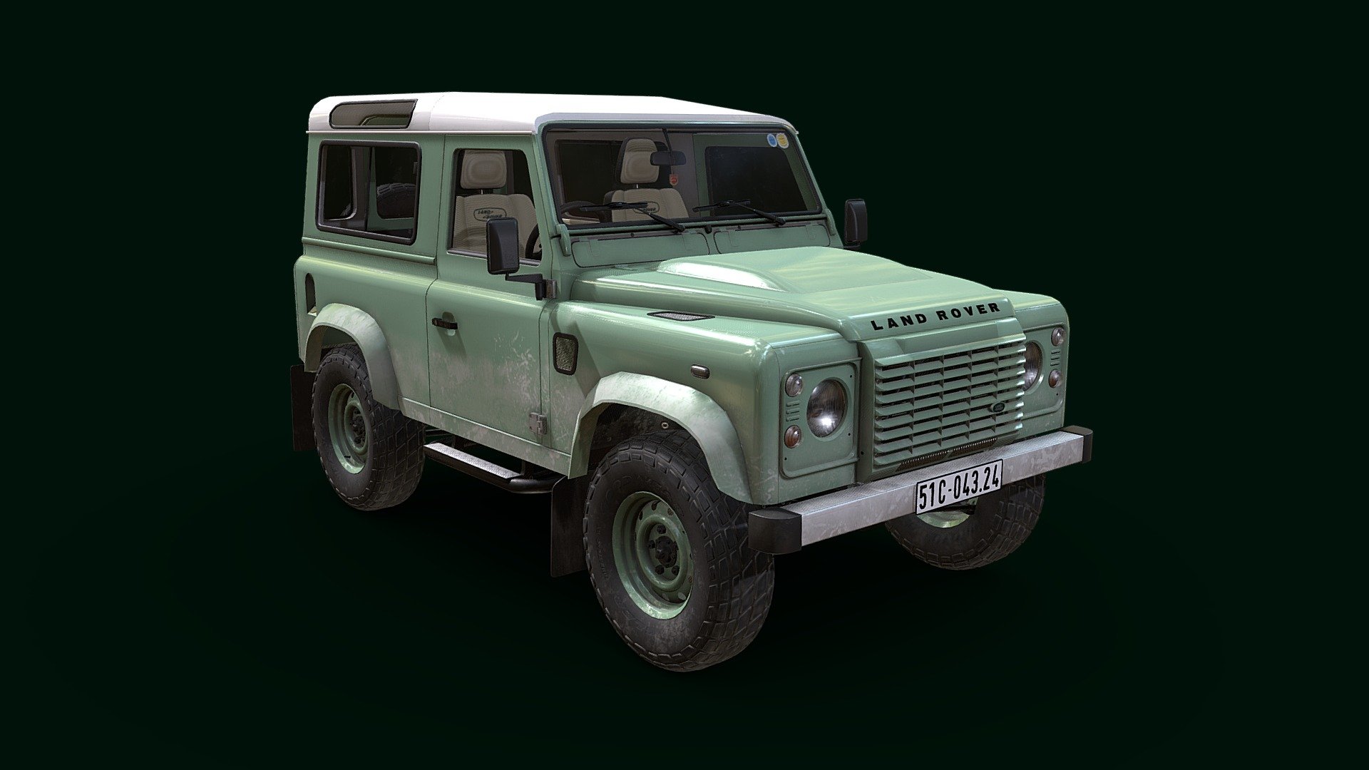 Land Rover Defender 90 Classic - 3D model by phanlehoangtu ...