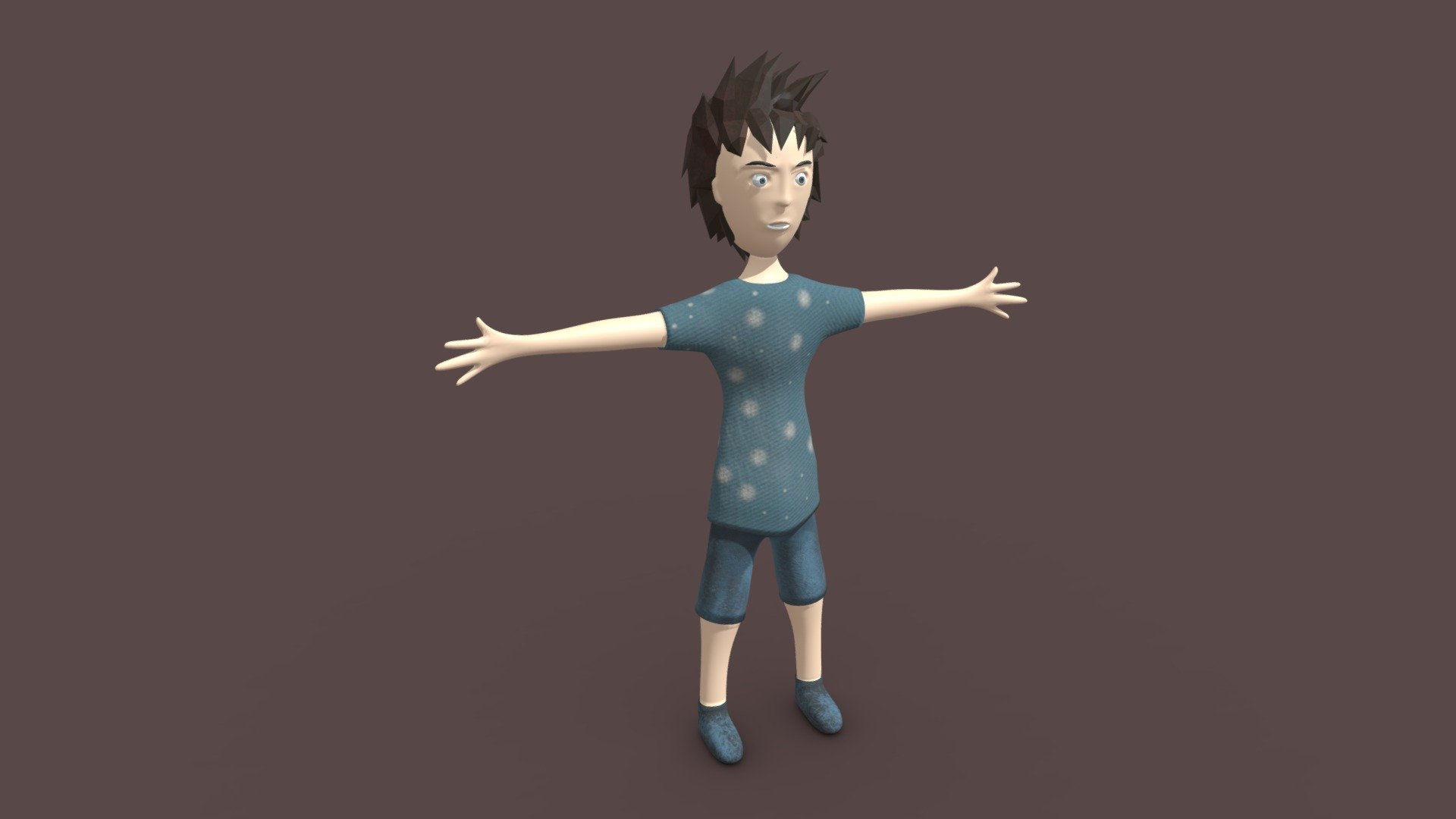 Teenage Boy - 3D model by vinessensungaralingum [acd59b7] - Sketchfab