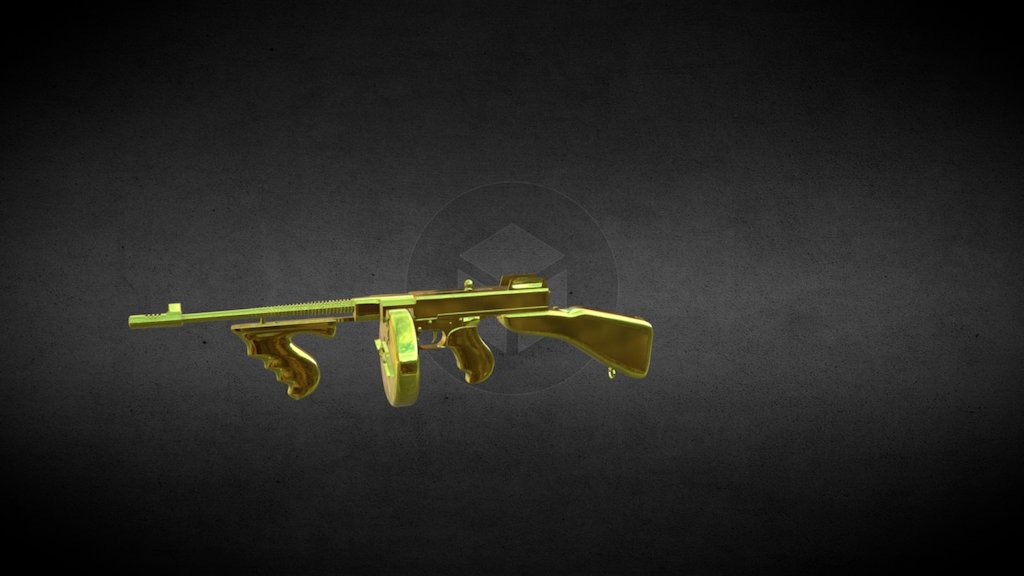 M1927 BO2 Zombies. - Download Free 3D model by Adrian Ortega ...