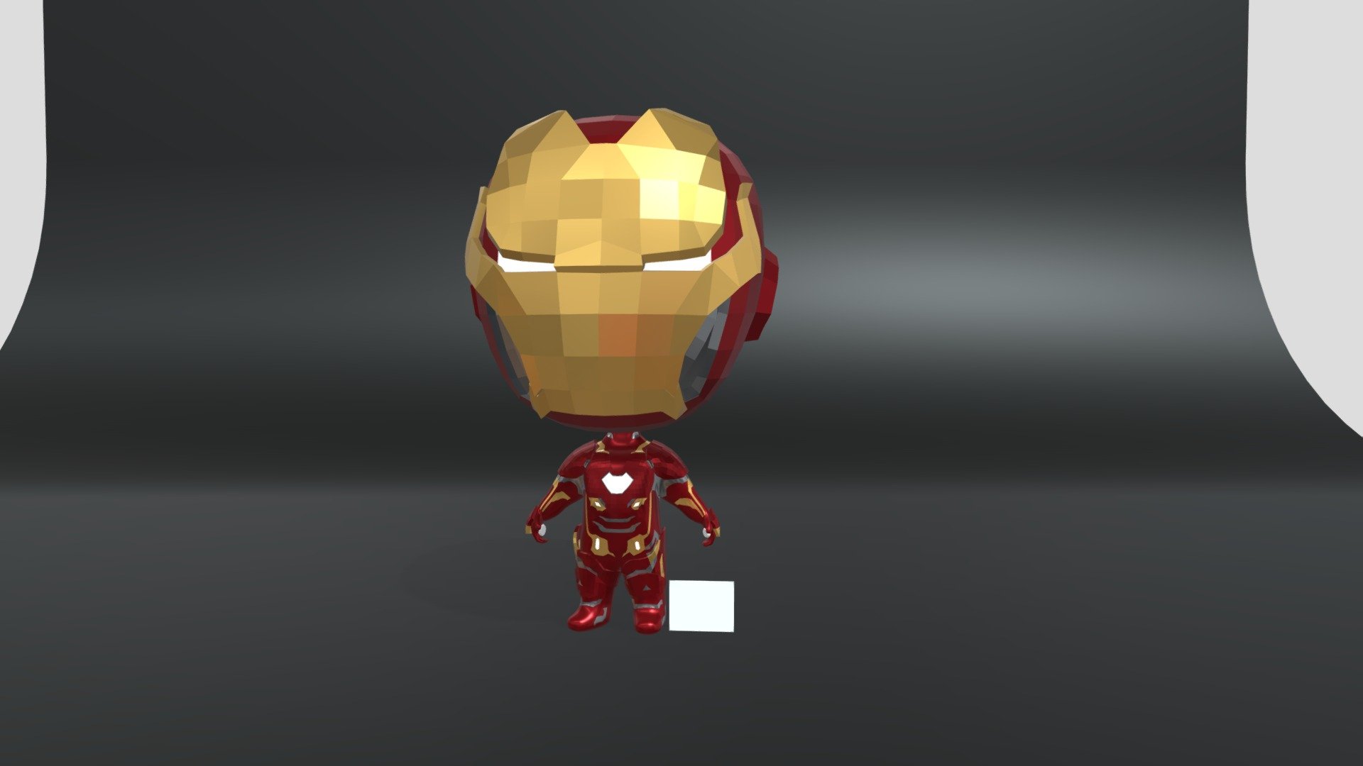 Iron Man - Download Free 3D model by CG Base (@CGBase) [acd668e ...