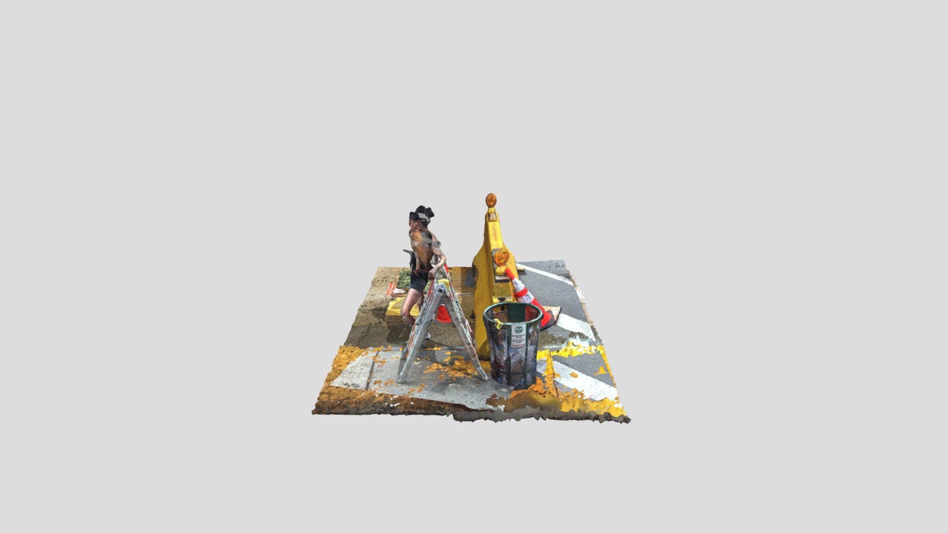 Cat Directing Traffic - 3D model by Only Seltzer (@onlyseltzer ...