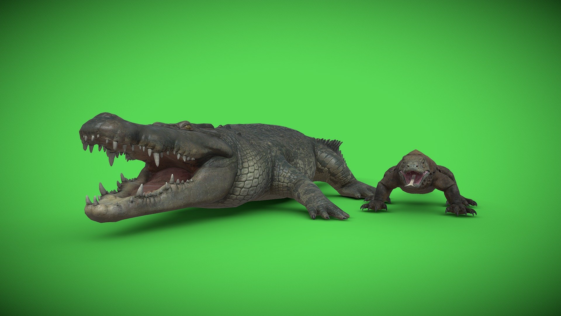Reptiles Pack - Download Free 3D model by Elite Big Speakerman ...