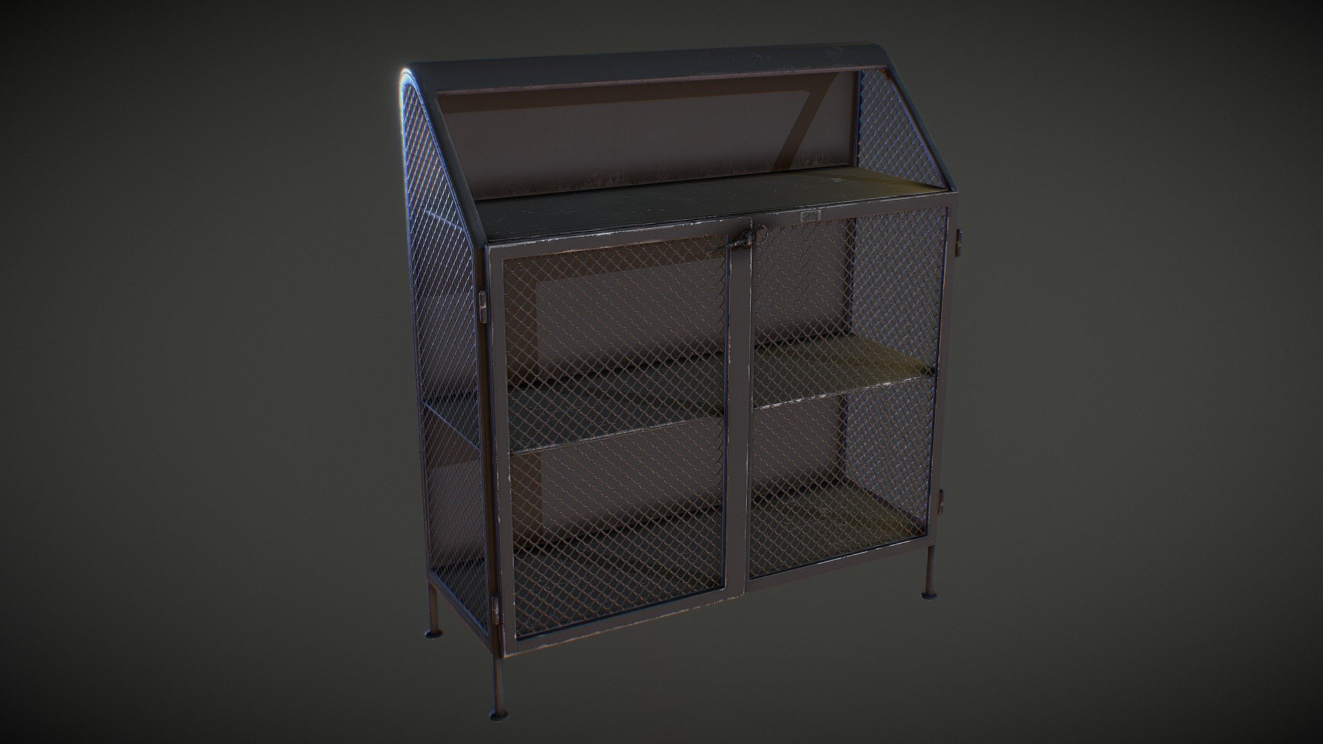Metal_Closet - 3D model by isaac souaci (@ishaksouaci) [acdabd0 ...