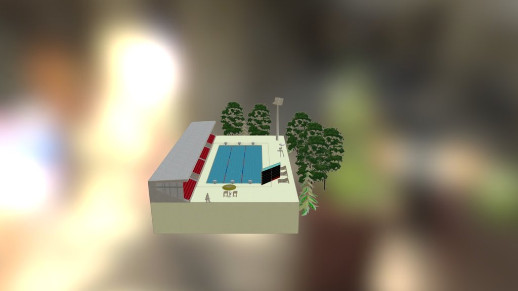 Stanley Smith Swimming Pool HKU by 3035280180 - 3D model by 3035380180 ...