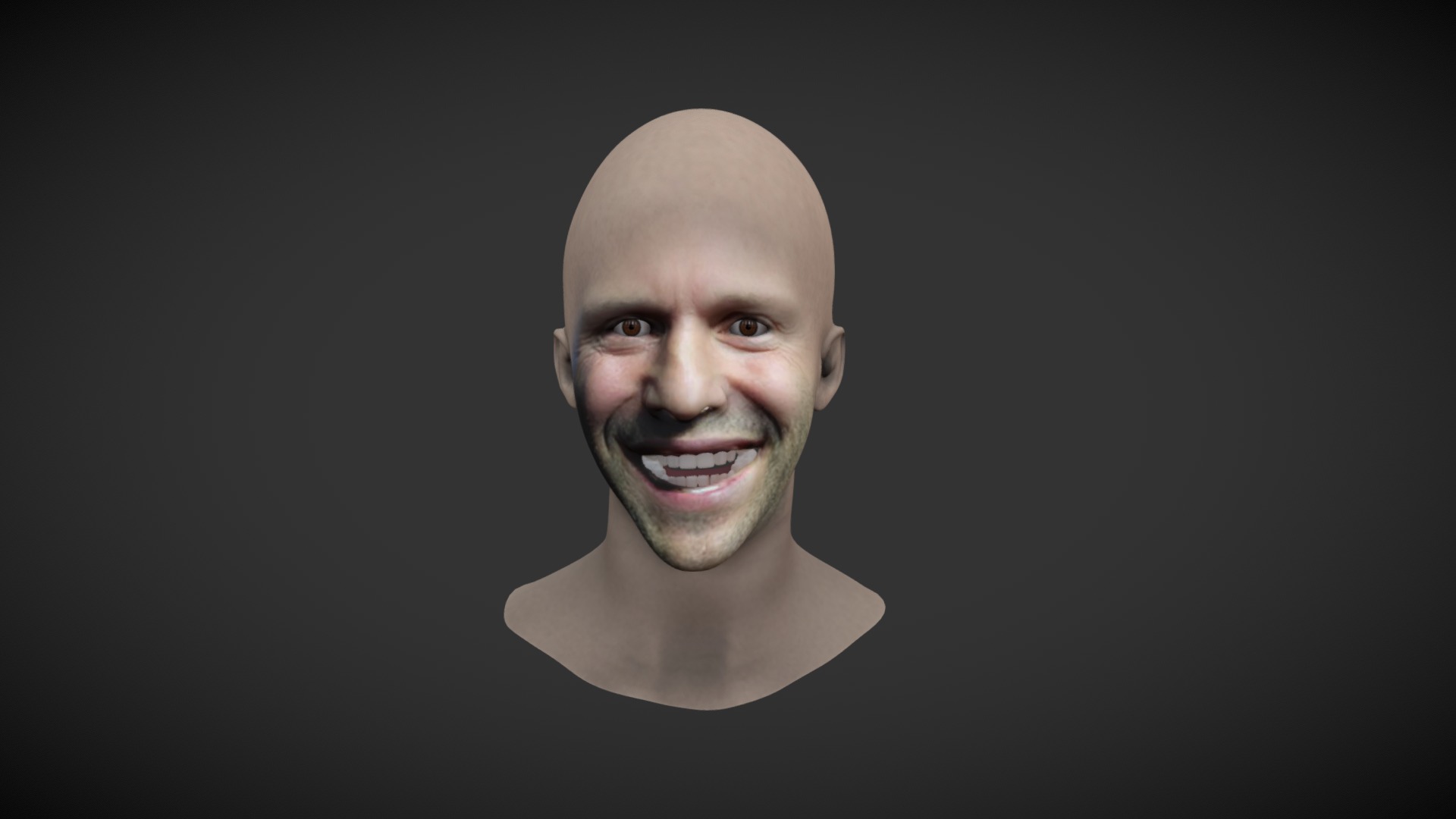 Jason Statham - Facesoft Reproduced 3d Model - 3D model by fasesoft ...