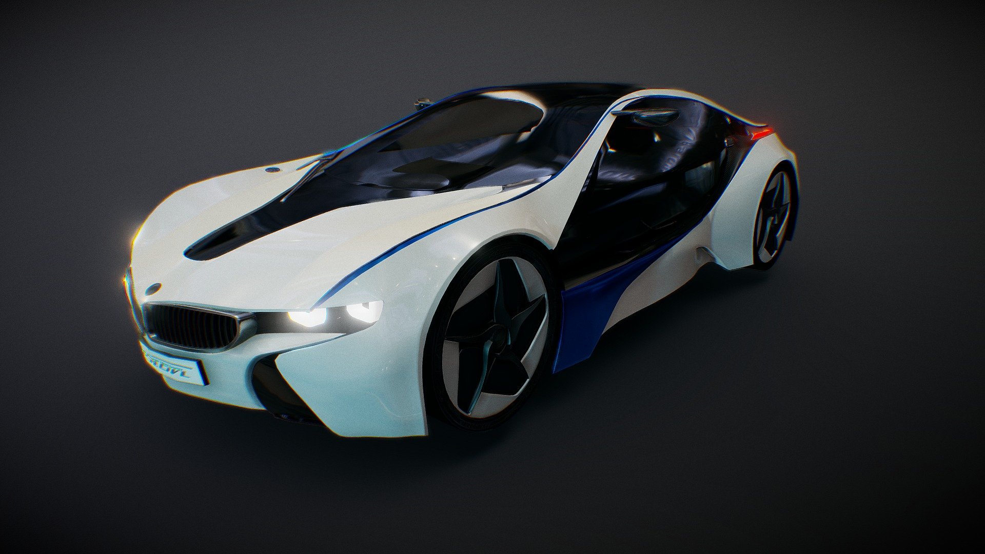 BMW I8 3d model view - Download Free 3D model by DrawingDoom (@kimgd247 ...
